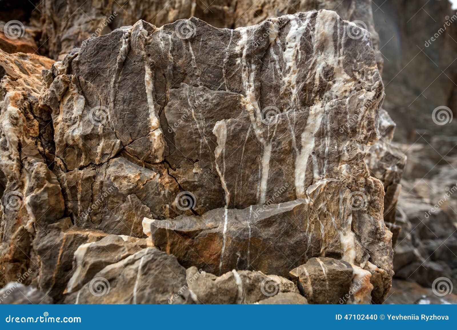 Foto Da Rocha Grande Do Granito Foto de Stock - Imagem de montanha ...