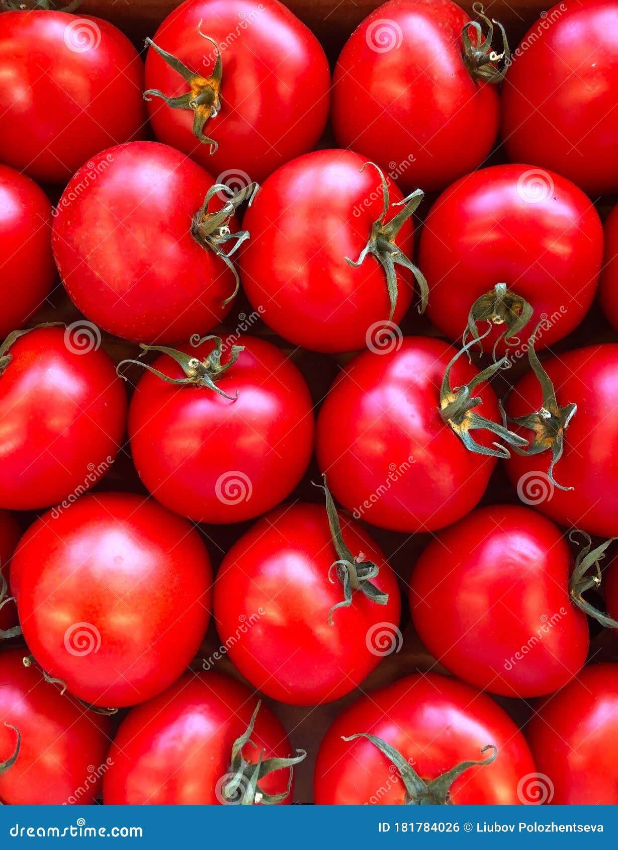 Foto De Muchos Tomates En El Supermercado Foto de archivo - Imagen de ...