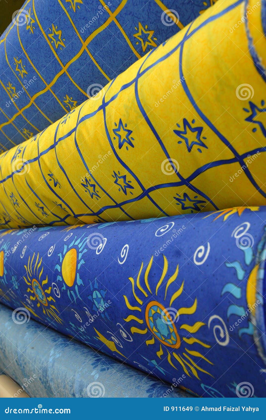 Foto Di Riserva Delle Tessile Variopinte Immagine Stock - Immagine di ...