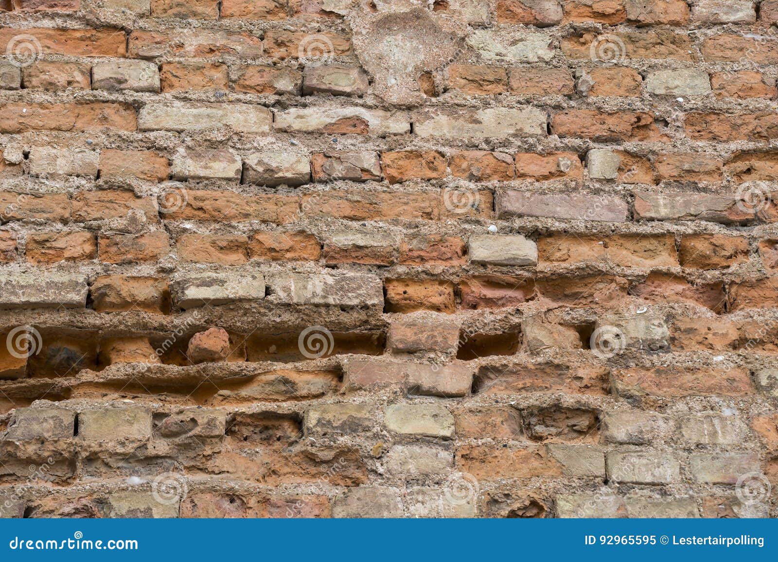 Foto Einer Alten Backsteinmauer Stockbild - Bild von wand, maurerarbeit ...