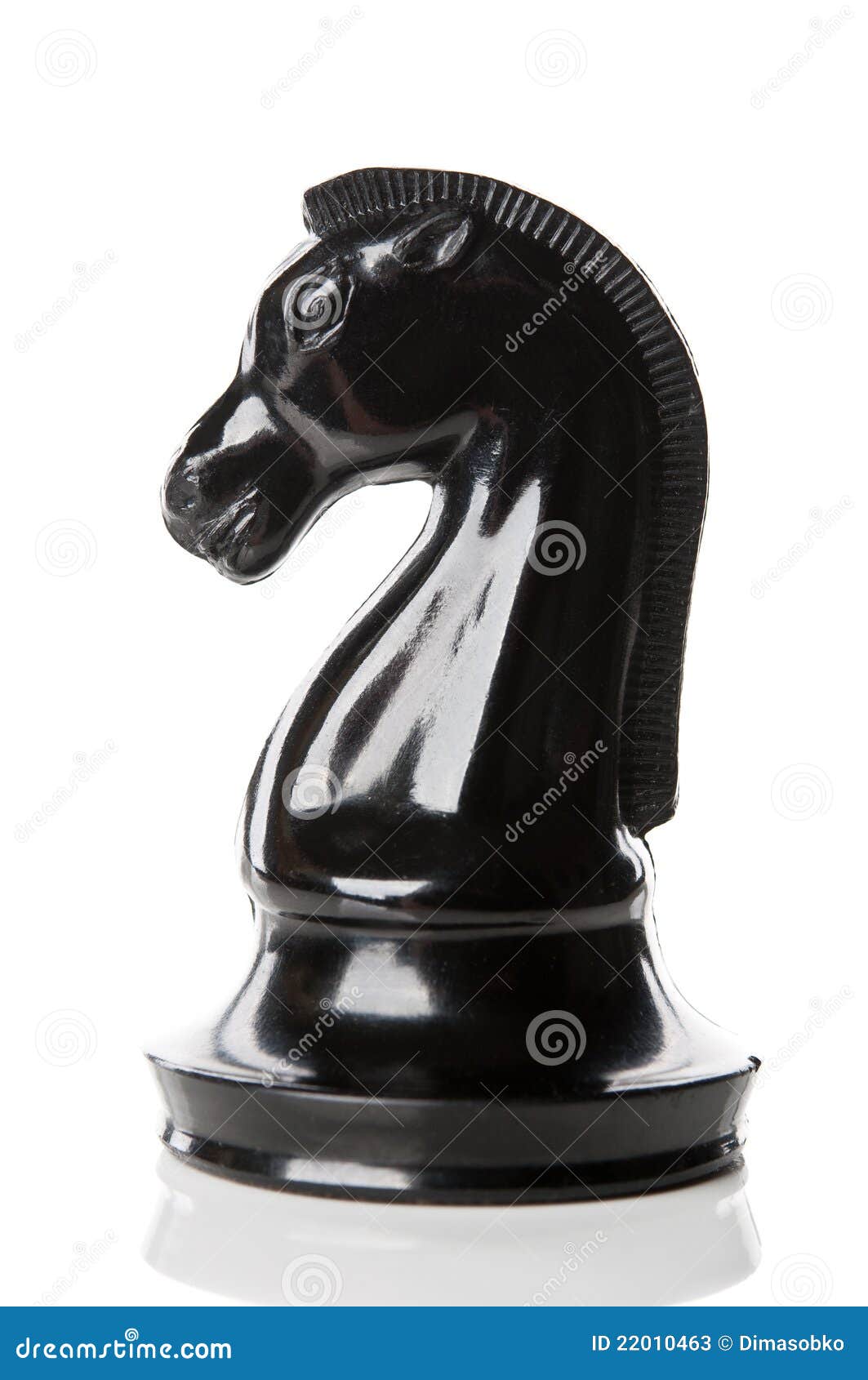 Foto a Macroistruzione Della Parte Di Scacchi Nera Immagine Stock ...