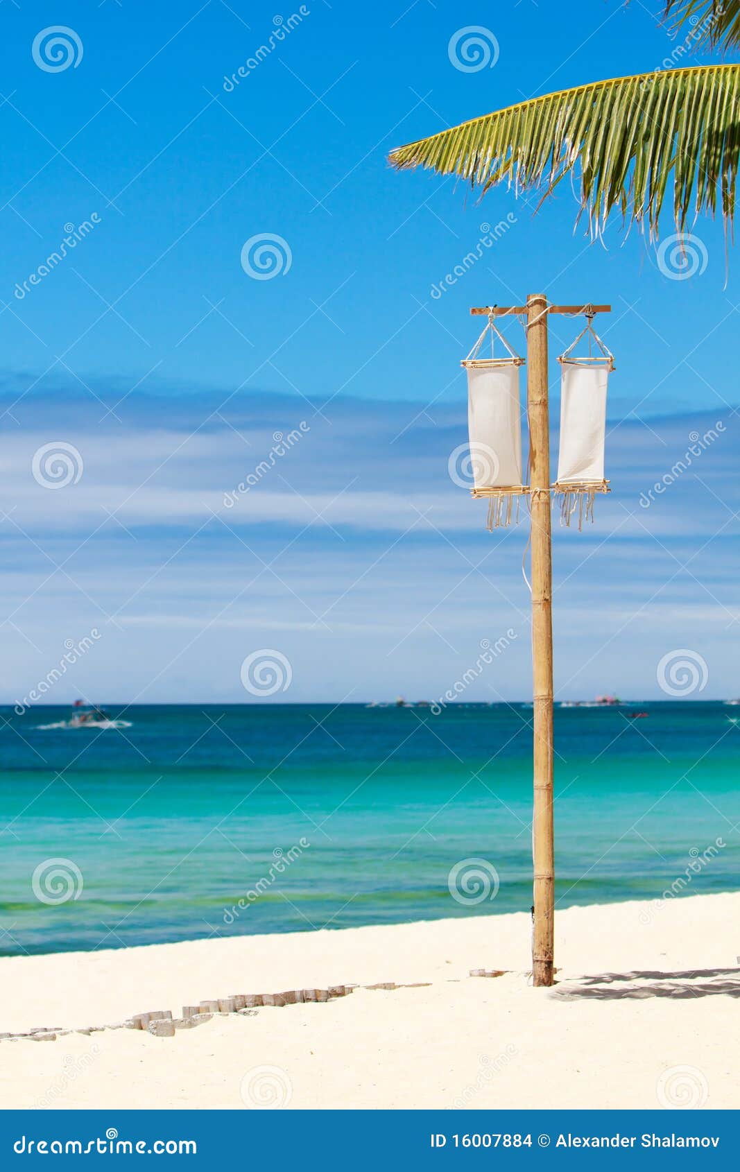 Foto Vertical De La Playa Tropical Foto de archivo - Imagen de exterior ...