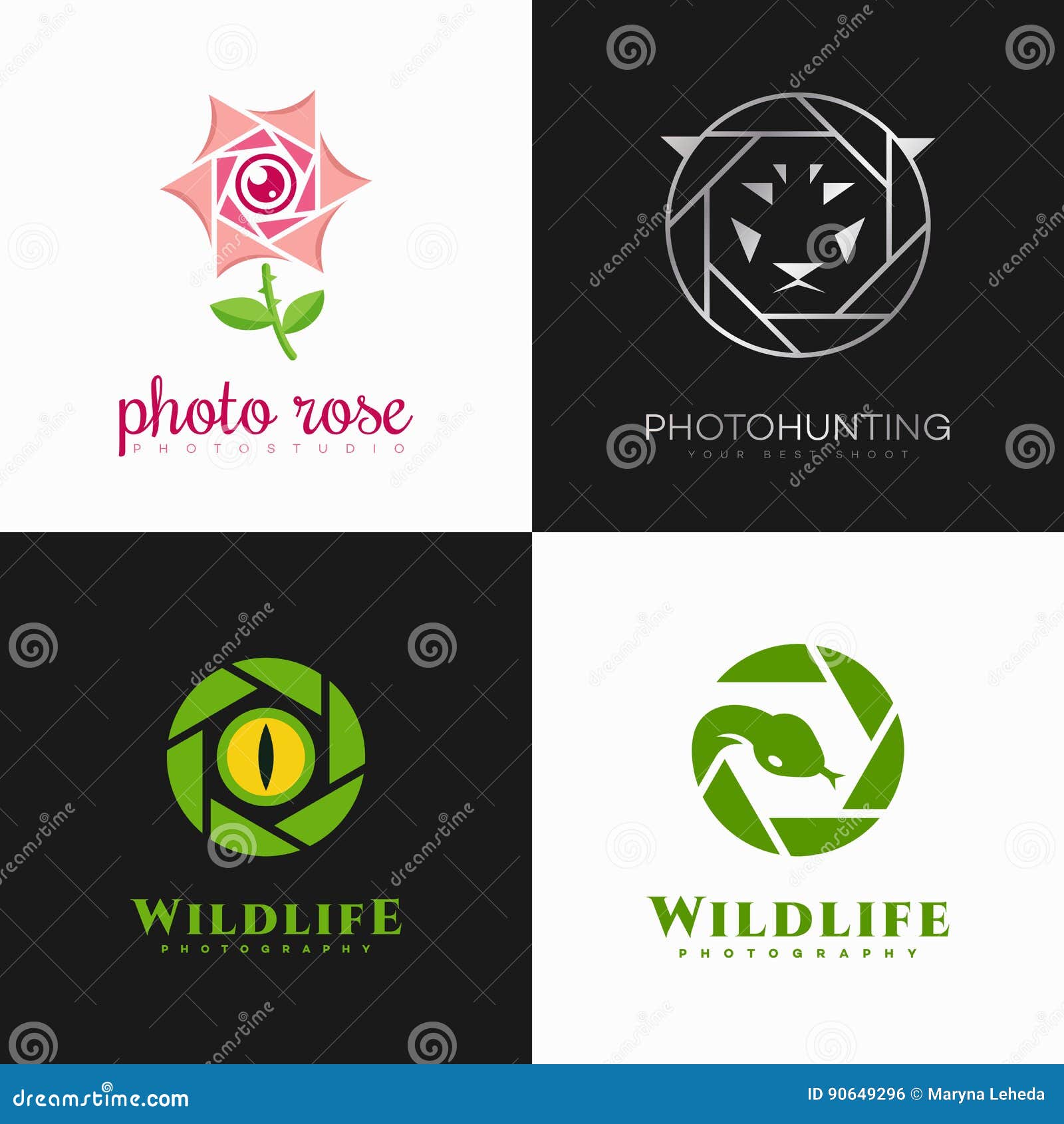 Fotologo vektor abbildung. Illustration von ikone, kennsatz - 90649296