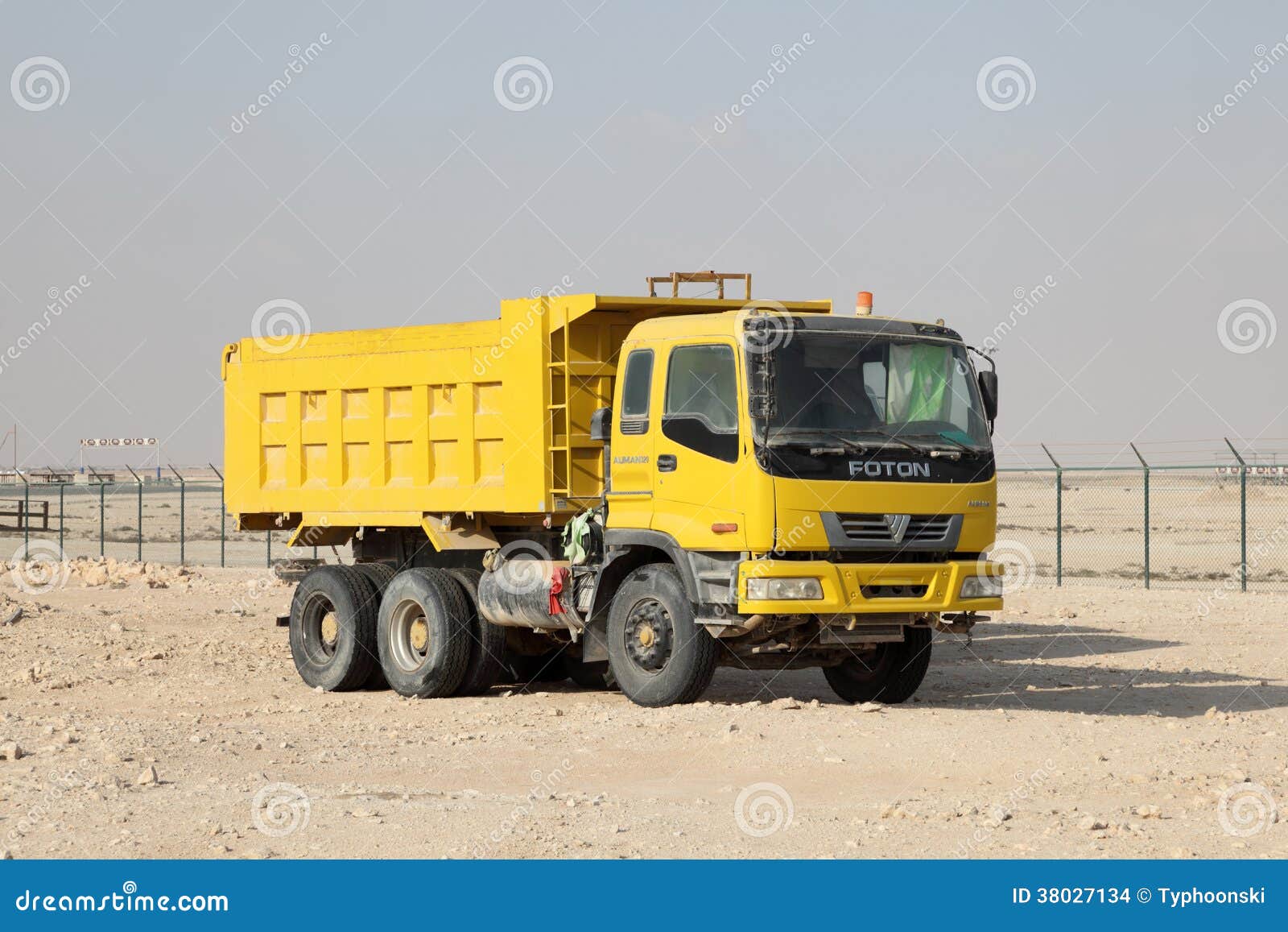 Foton Auman 320 - Chinese Tip Truck Editorial Stock Image - Image of ...