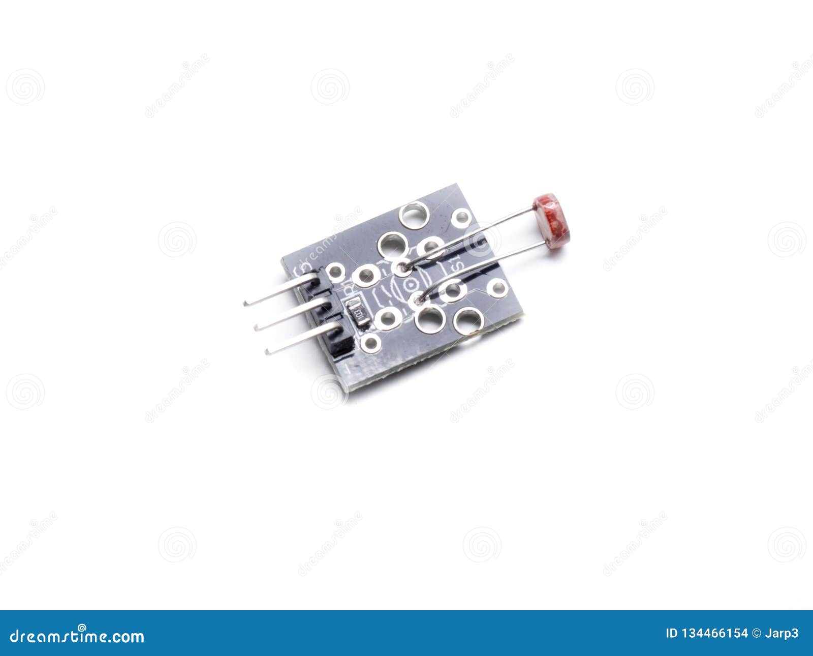 Fotosensor para el arduino foto de archivo. Imagen de circuito - 134466154