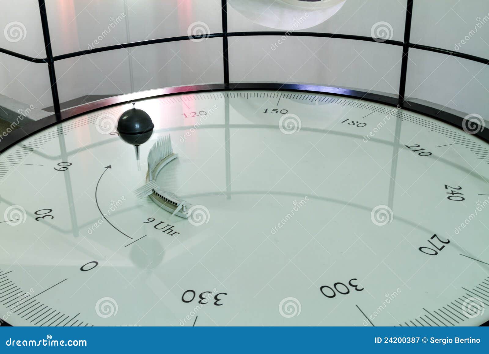 Foucault Pendulum stock image. Image of circle, geometric - 24200387
