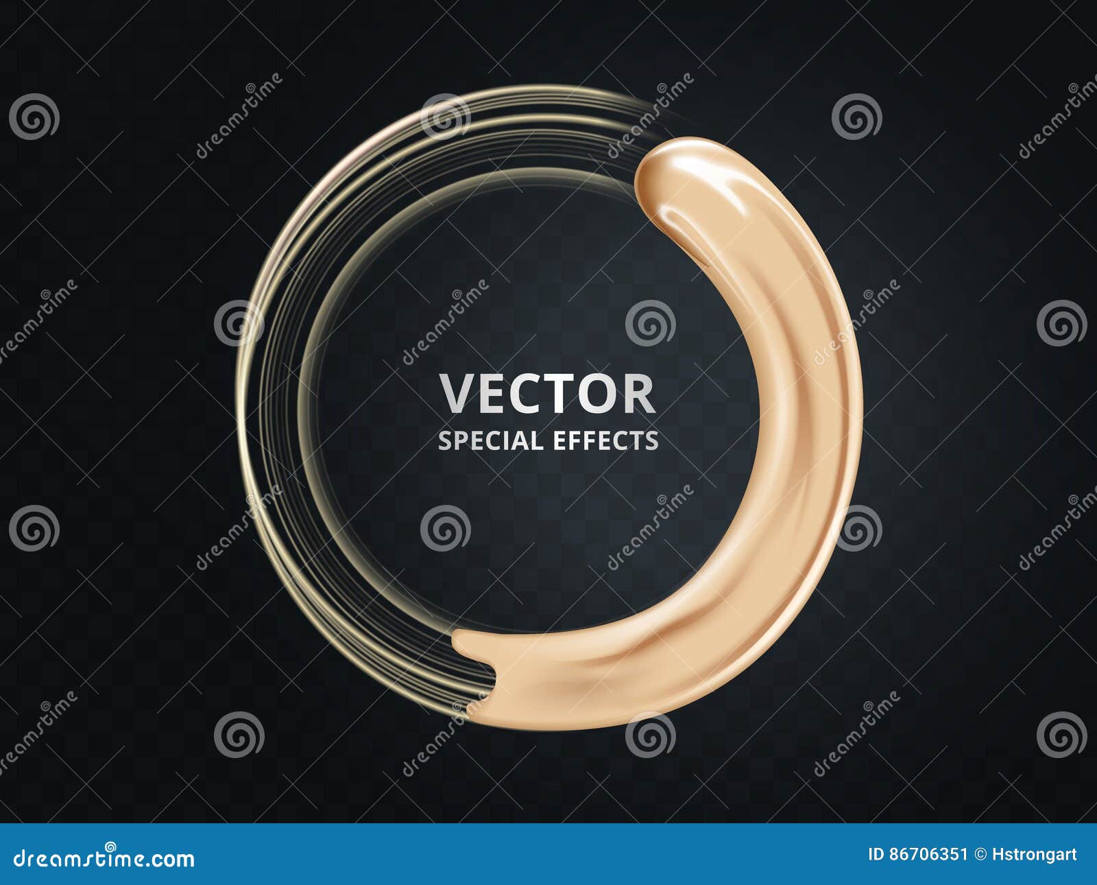 Foundation cream texture stock vector. Illustration of cosmetic - 86706351