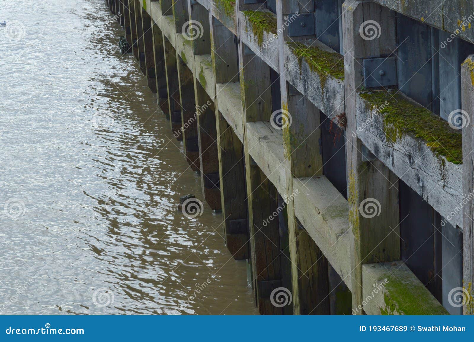 Foundation of the docks stock image. Image of england - 193467689