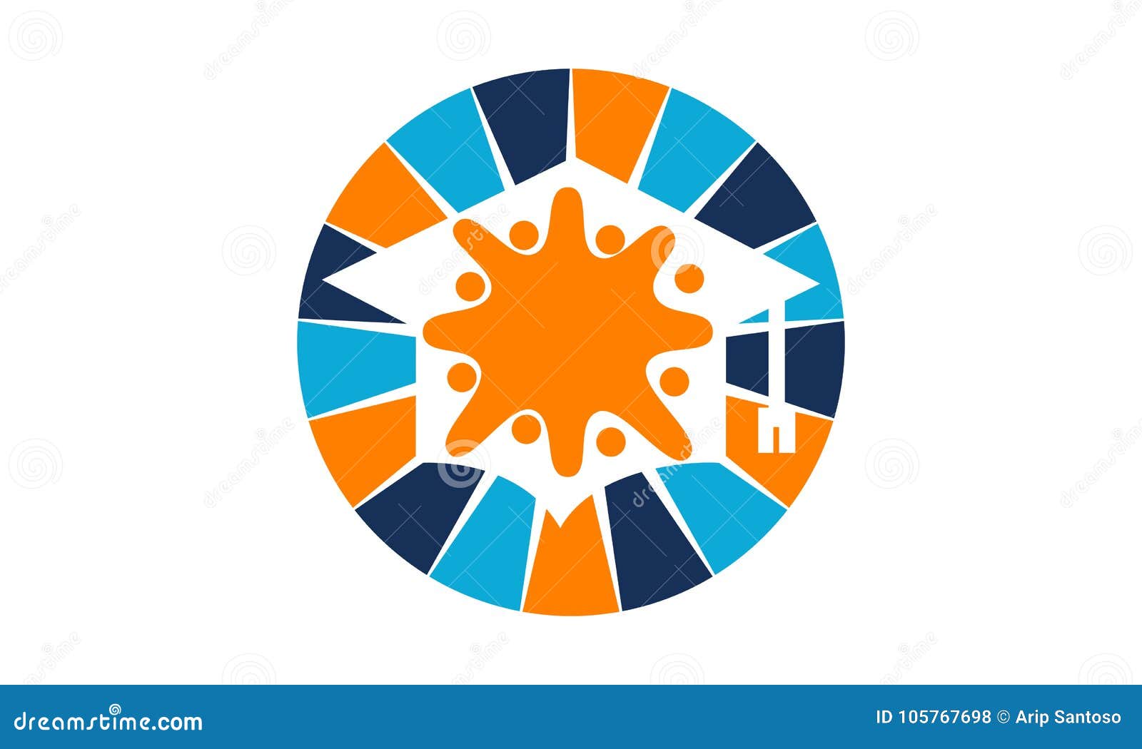 Foundation for Education stock vector. Illustration of loan - 105767698