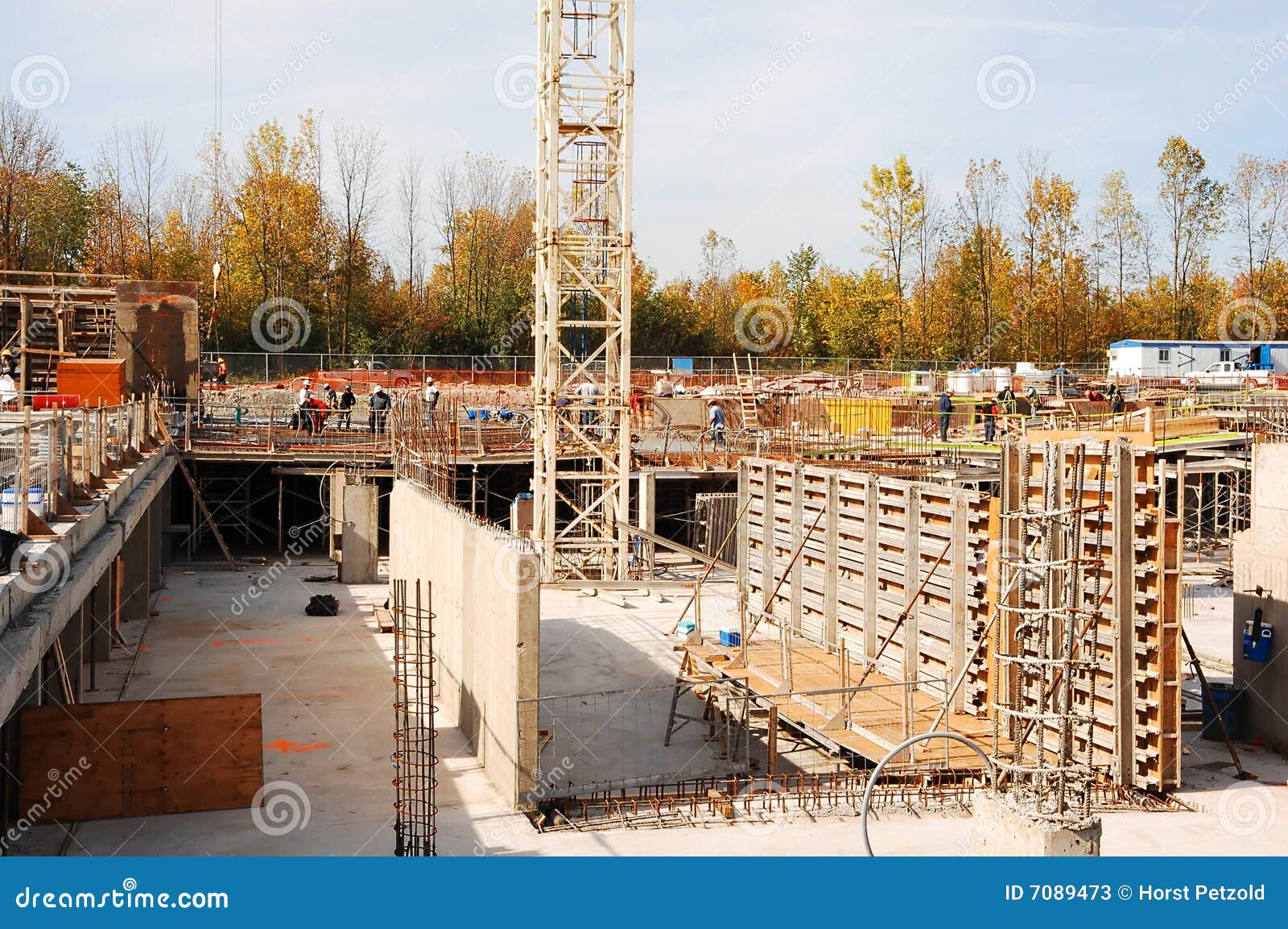 Foundation For A High Rise. Stock Photos - Image: 7089473
