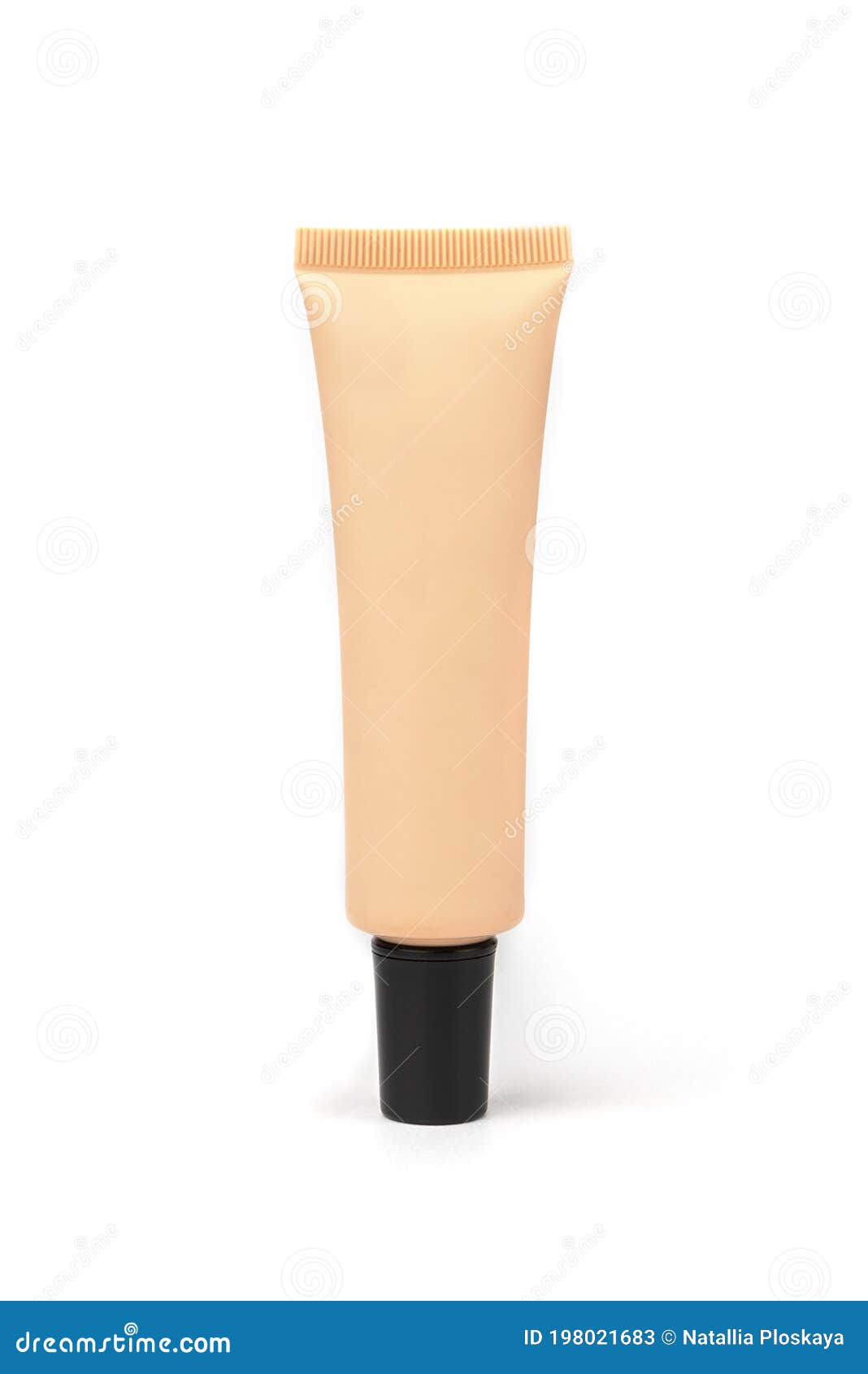 Foundation Isolated on White Background Stock Image - Image of tone ...