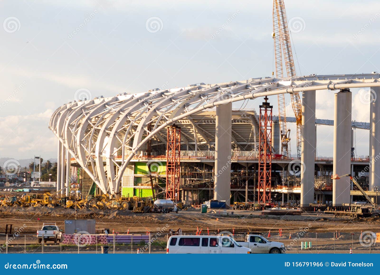 The Foundation of Rams Stadium Editorial Photo - Image of ceremony ...