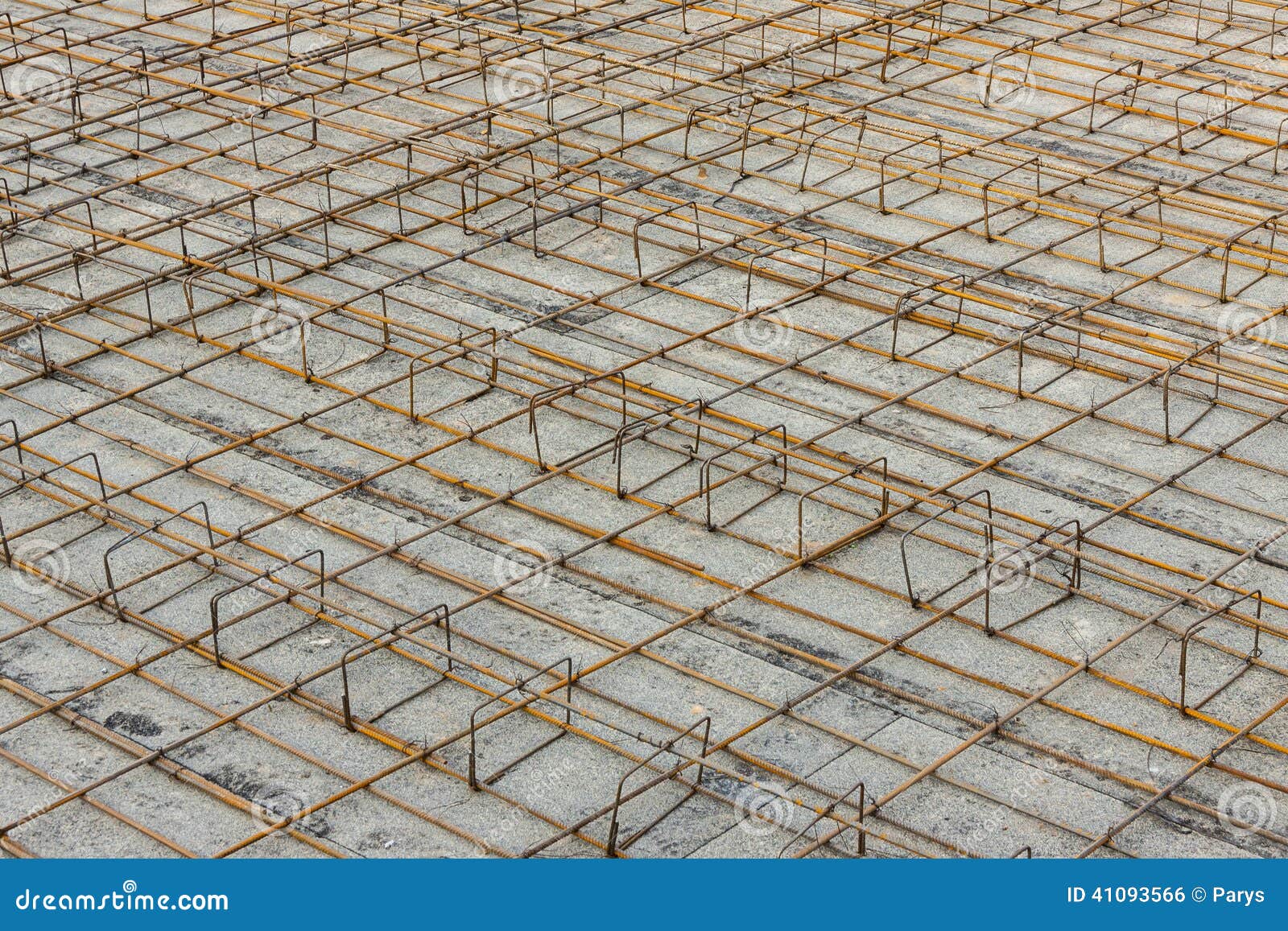 Foundations of a building stock photo. Image of reinforced - 41093566