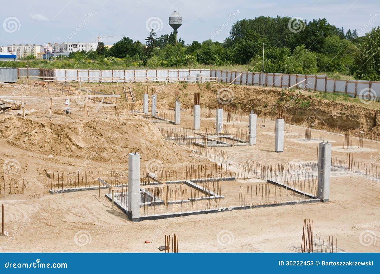 Foundations stock image. Image of hardhat, foundations - 30222453