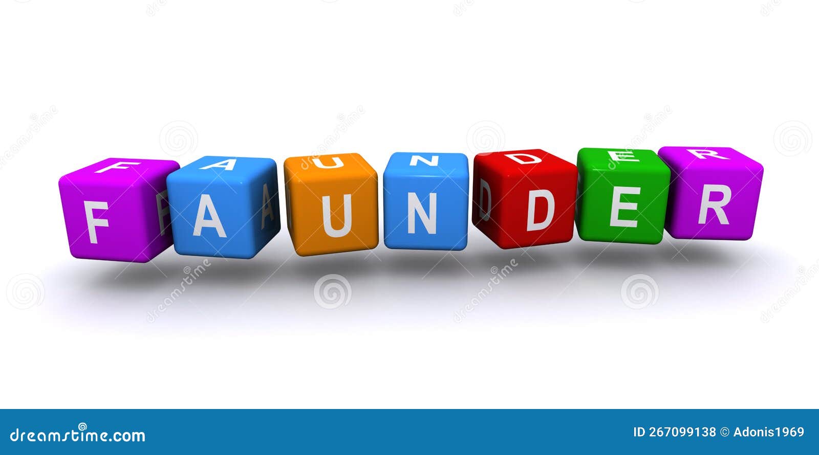 Founder Word Block Royalty-Free Stock Photography | CartoonDealer.com ...