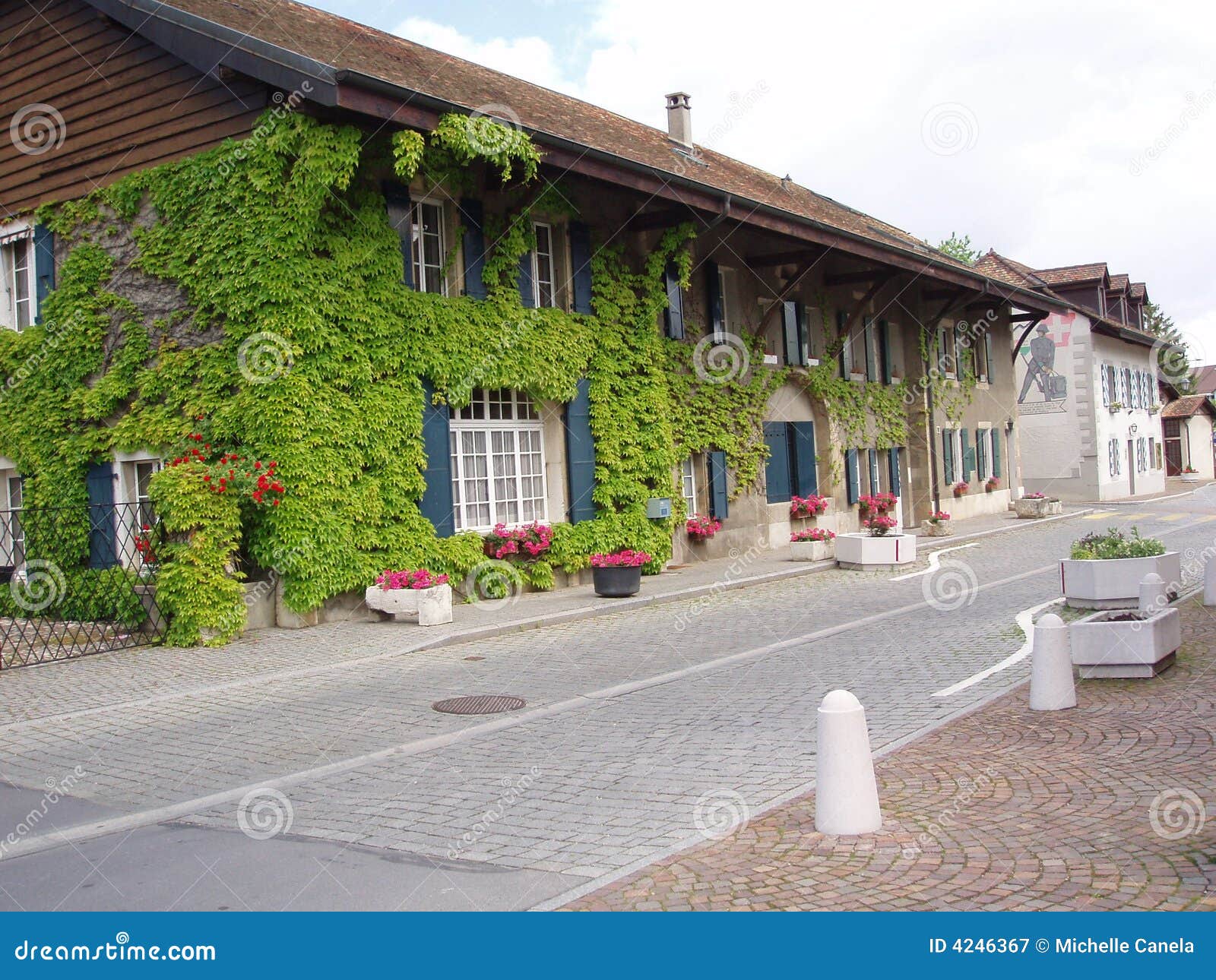 Founex, Switzerland stock image. Image of view, scene - 4246367