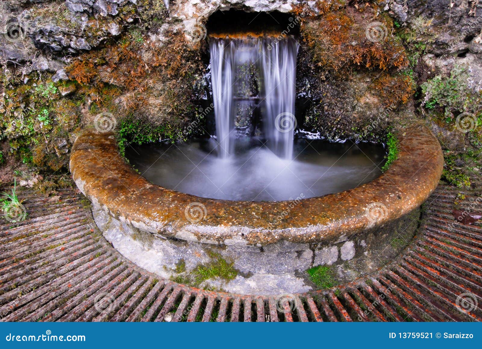 Fountain stock image. Image of rising, water, source - 13759521