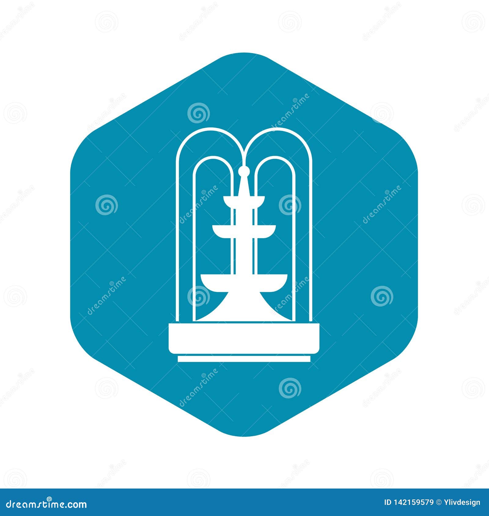 Fountain Icon, Simple Style Stock Vector - Illustration of graphic ...