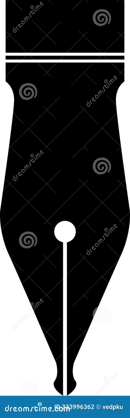 Fountain Nib, Pen Nib, Ink Pen Icon, Calligraphy Ink Pen, Fountain Pen ...