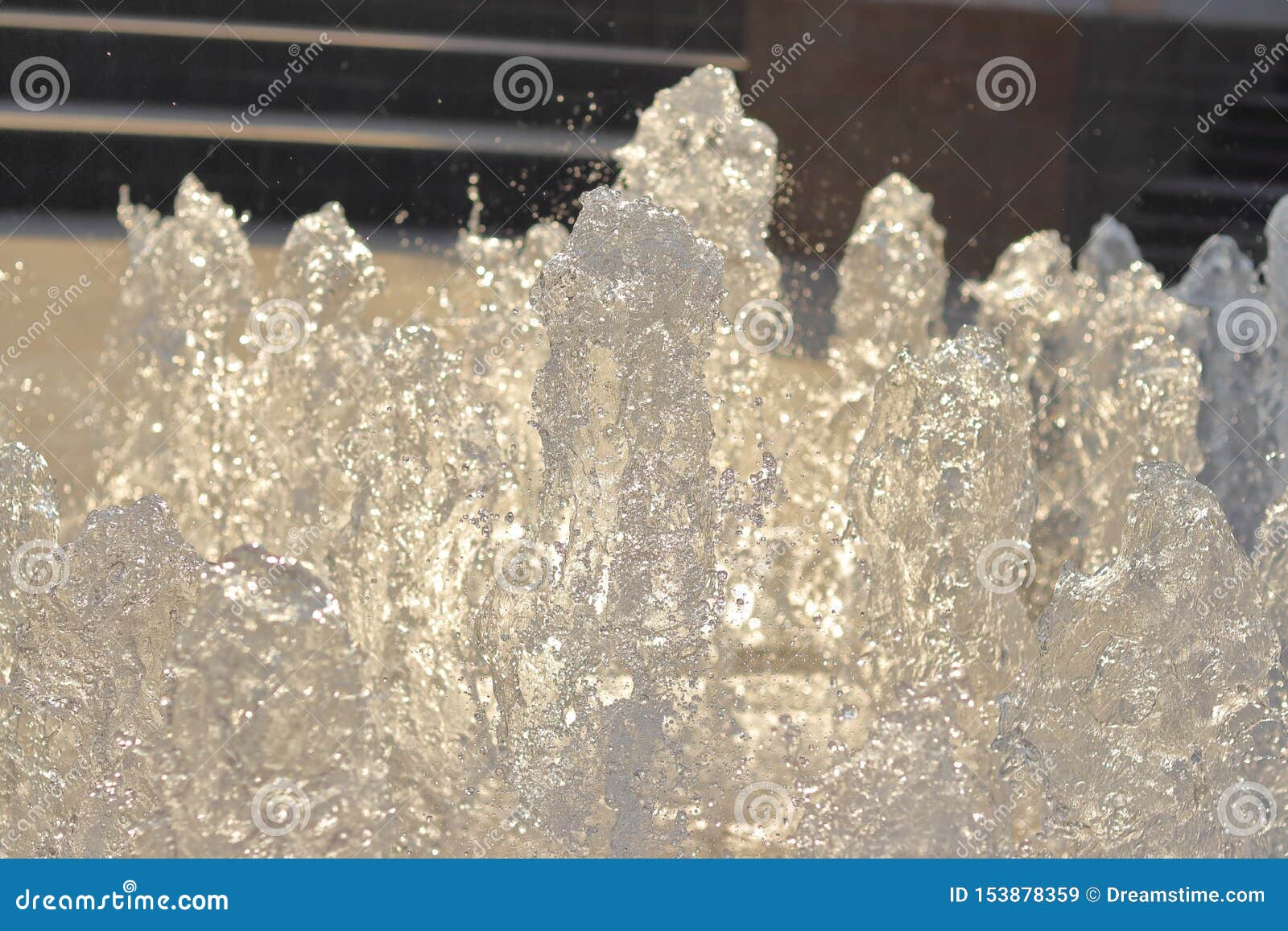 WATER SPLASH in the PARK stock image. Image of raindrop - 153878359