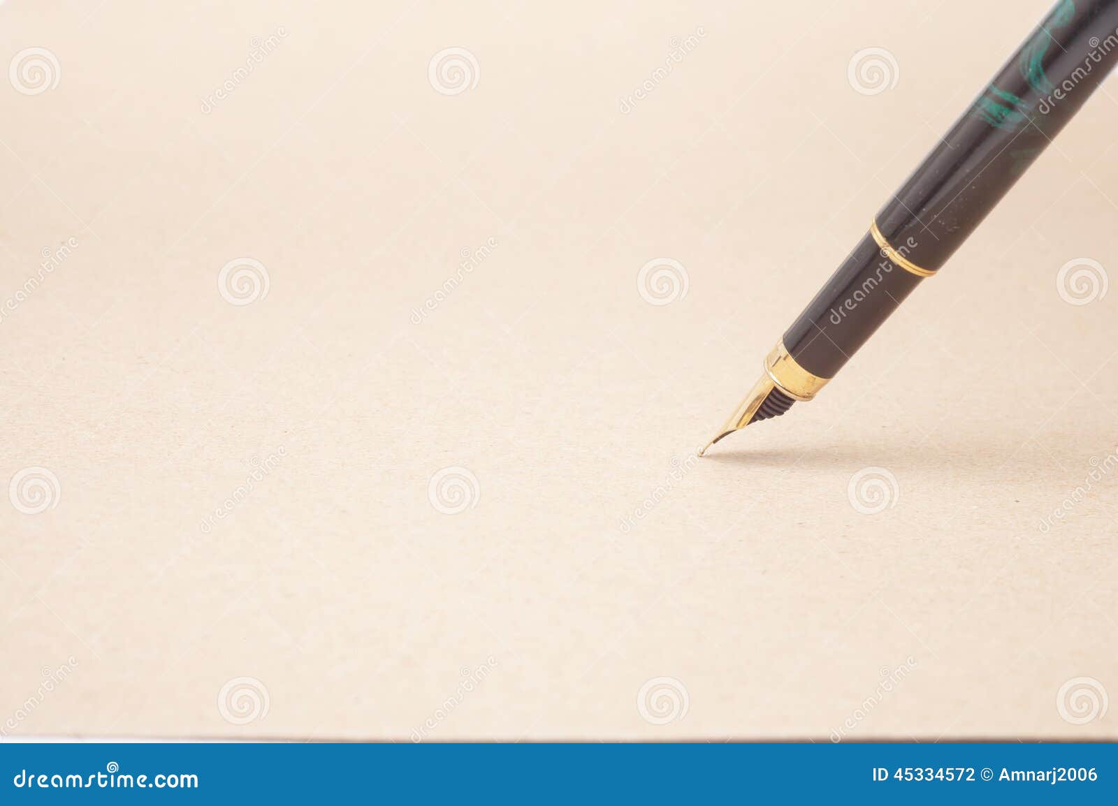 Fountain pen stock photo. Image of frame, background - 45334572