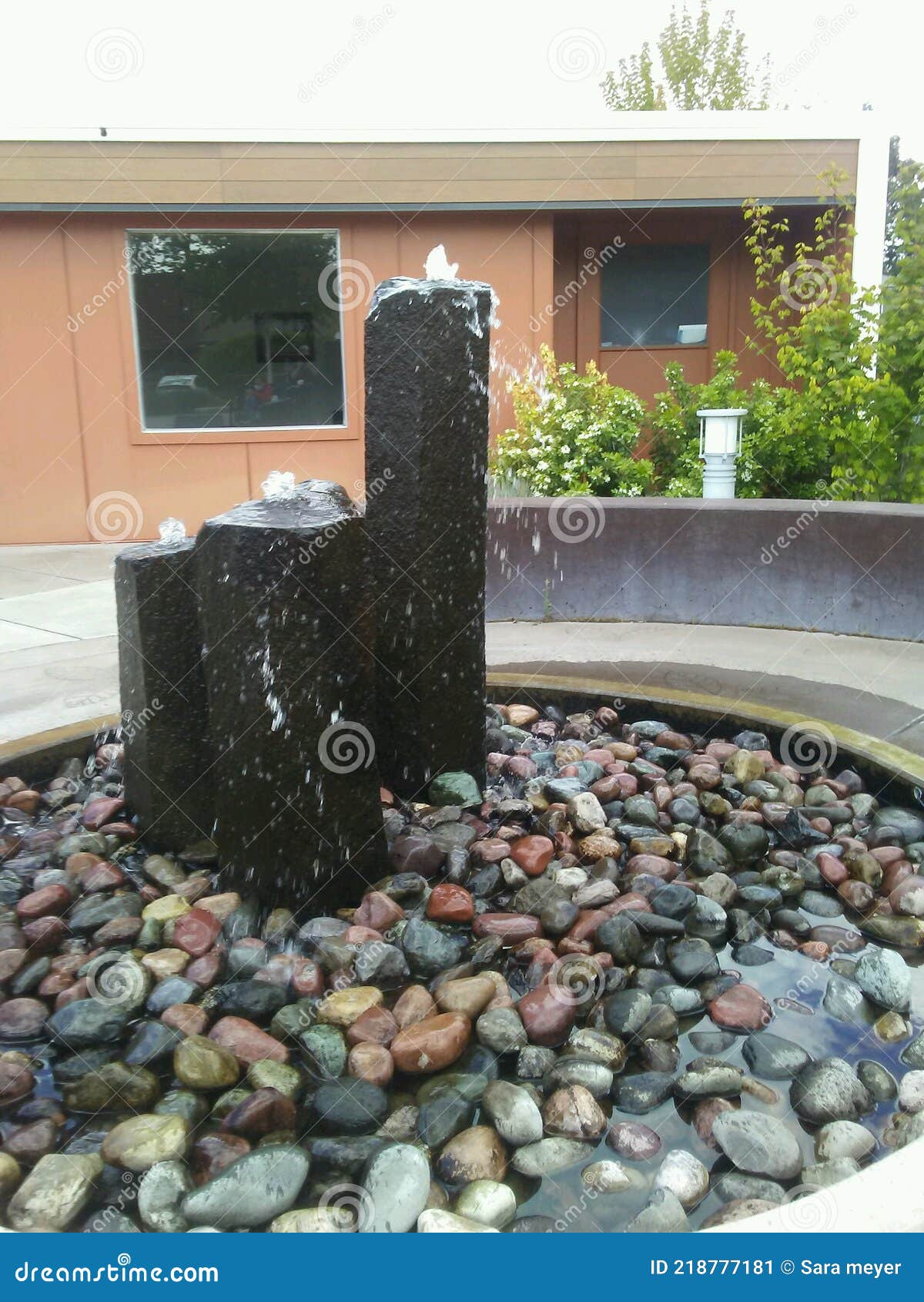 Fountain Rocks Busin Water Flow Royalty-Free Stock Photo ...