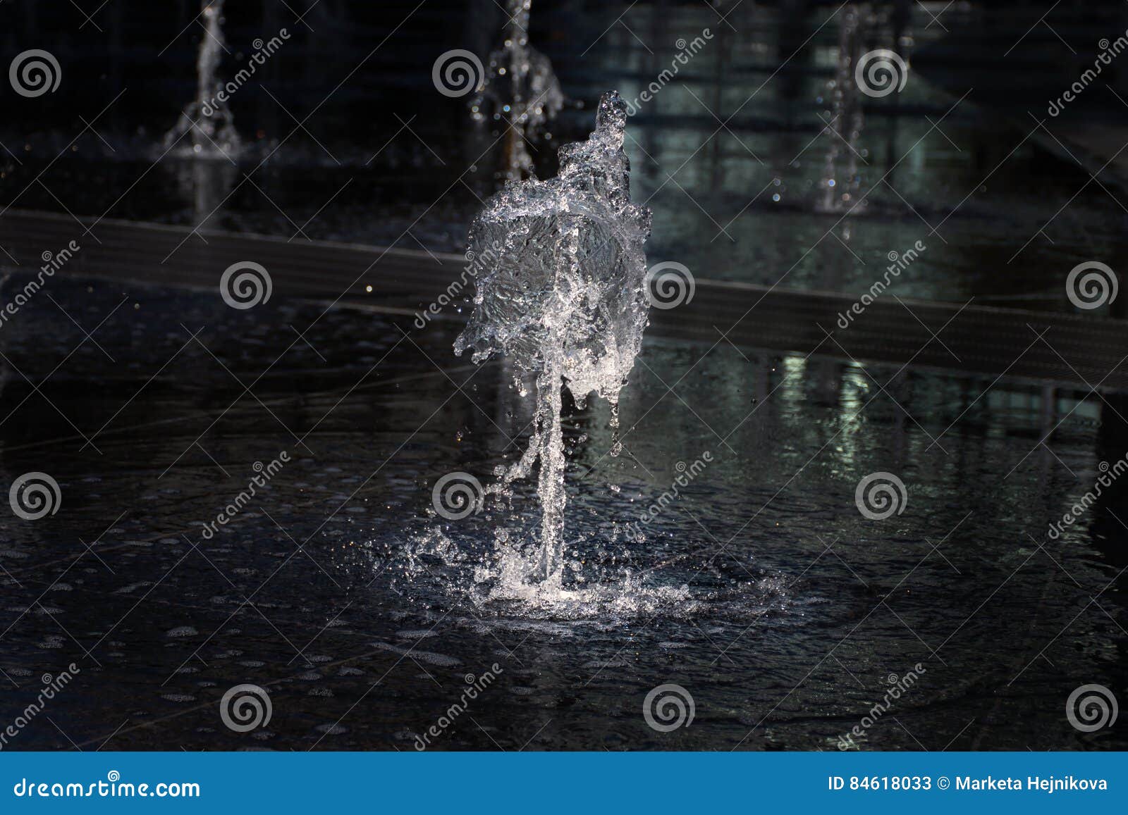 Fountain stock image. Image of liquid, pressure, clear - 84618033