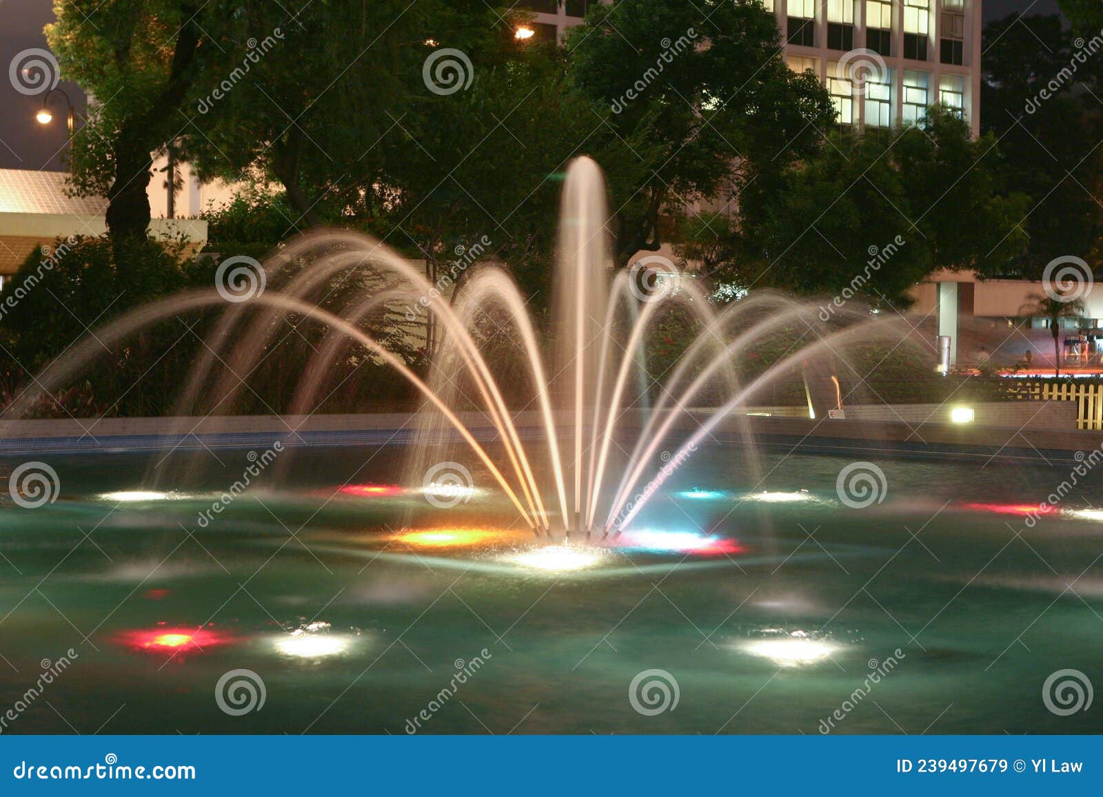 The Fountain at the at Statue Square, Hong Kong 18 Sept 2004 Editorial ...
