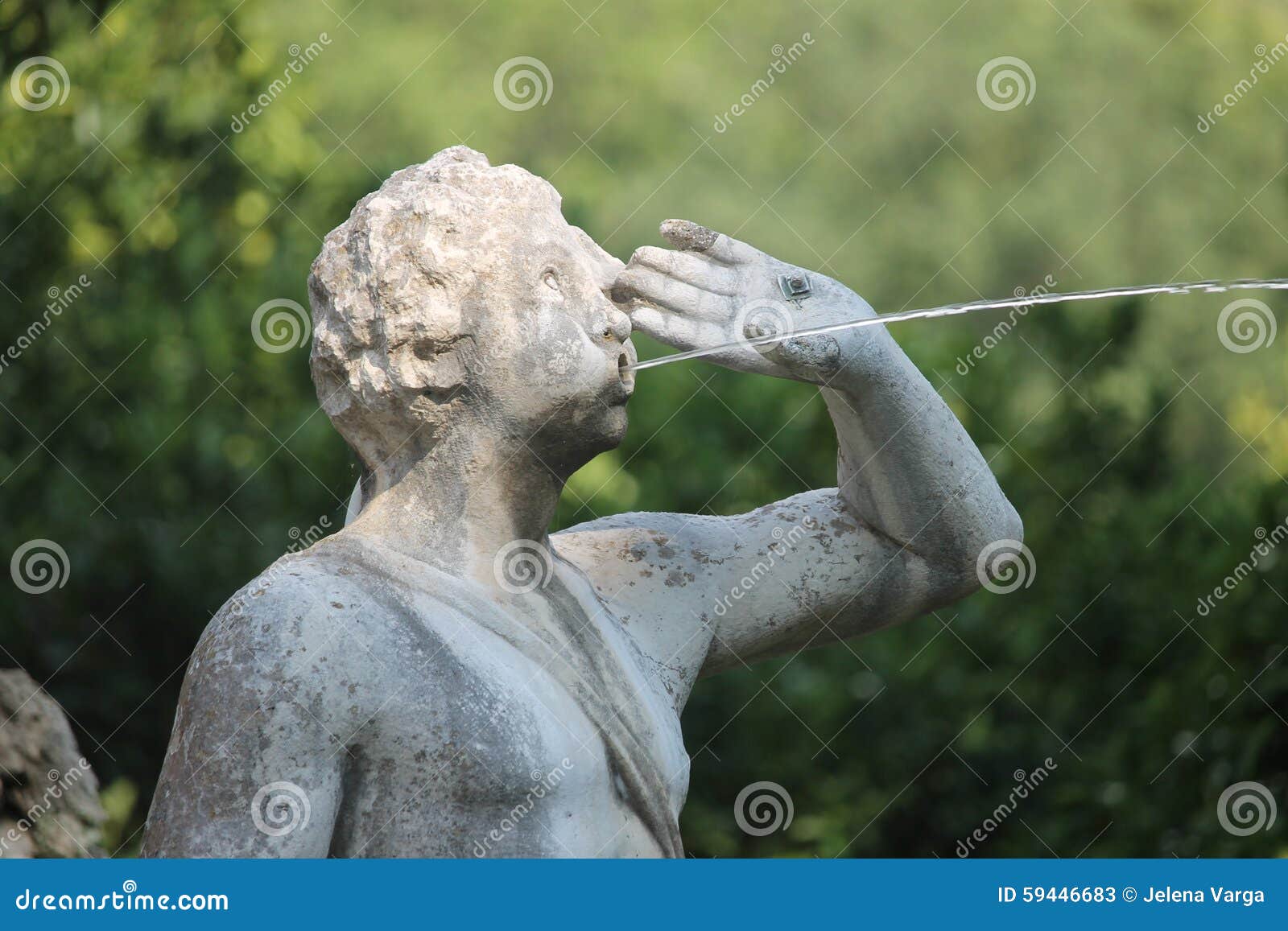 Fountain stock image. Image of attraction, spits, water - 59446683