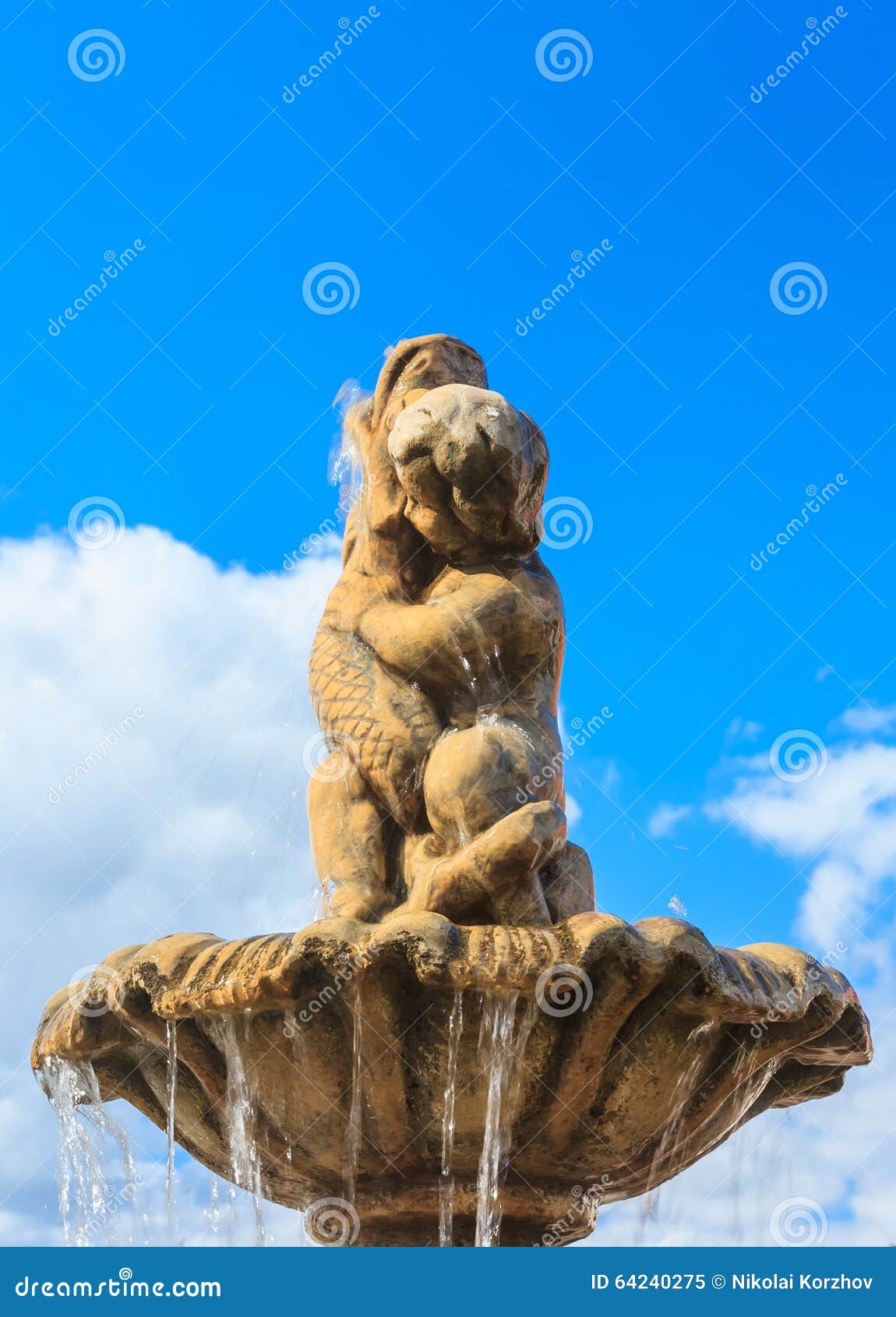 Fountain In The Territory Of The Church Of The Holy Trinity. Liskiava ...