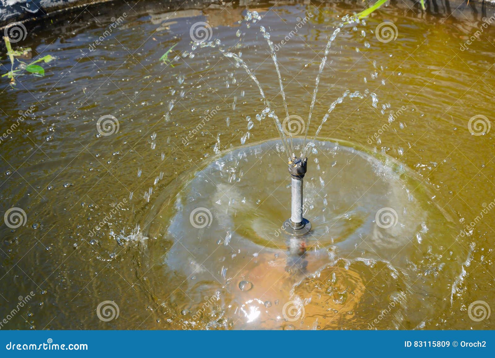 Fountain water bell stock image. Image of closeup, decorative - 83115809