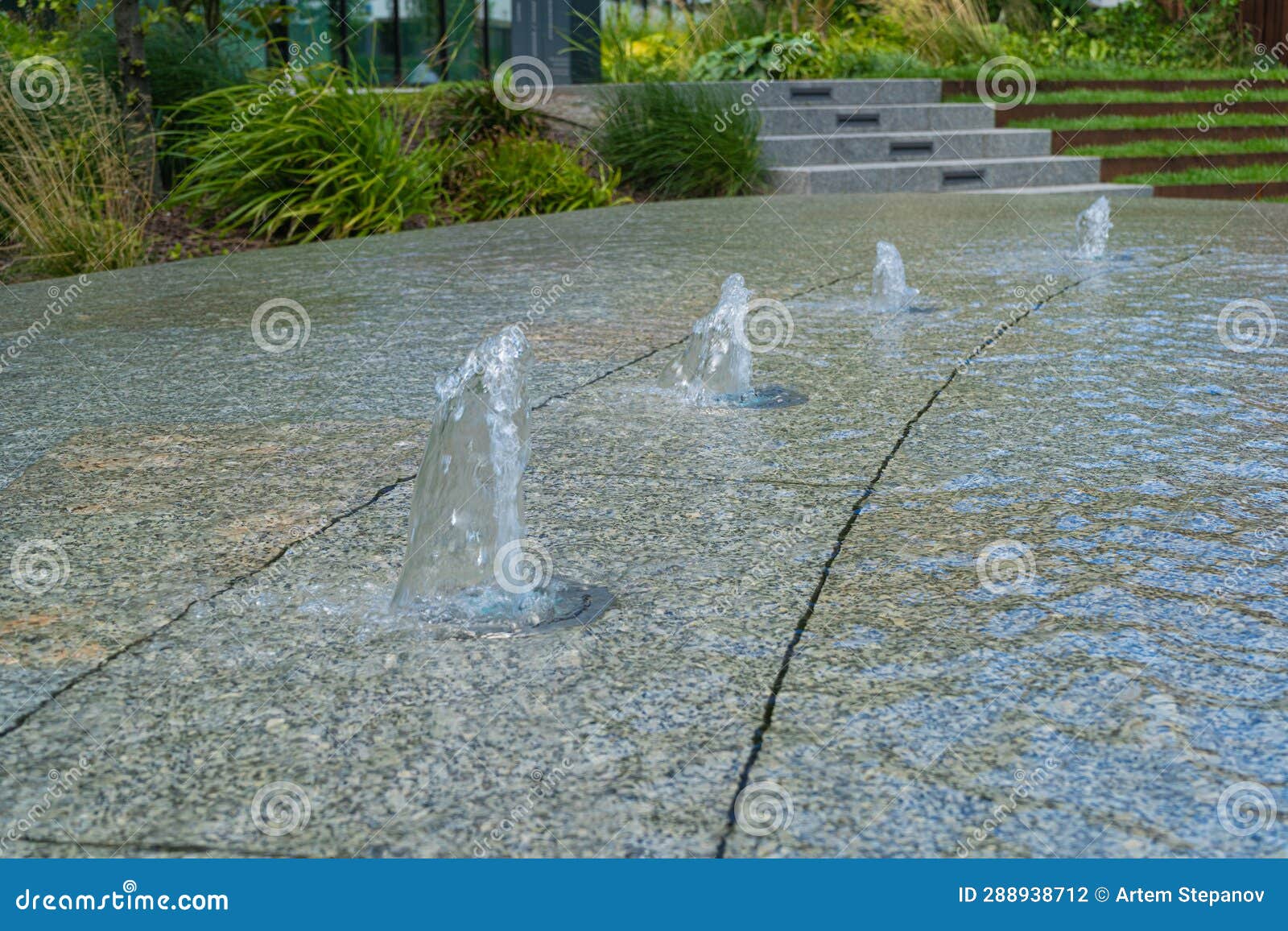 Fountain Water Texture Background, Falling Fresh Fountain Jets ...