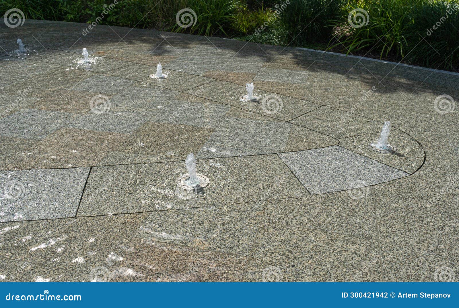 Fountain Water Texture Background, Falling Fresh Fountain Jets ...