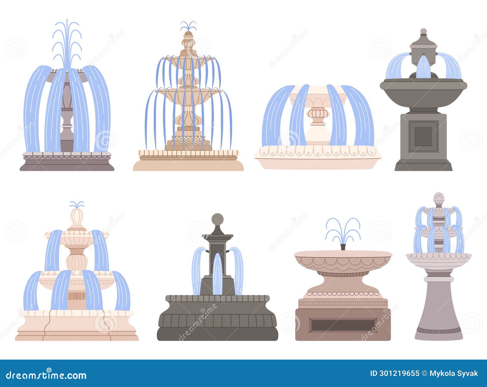 Fountains Boasts a Stunning Array of Water Features, Blending Elegance ...