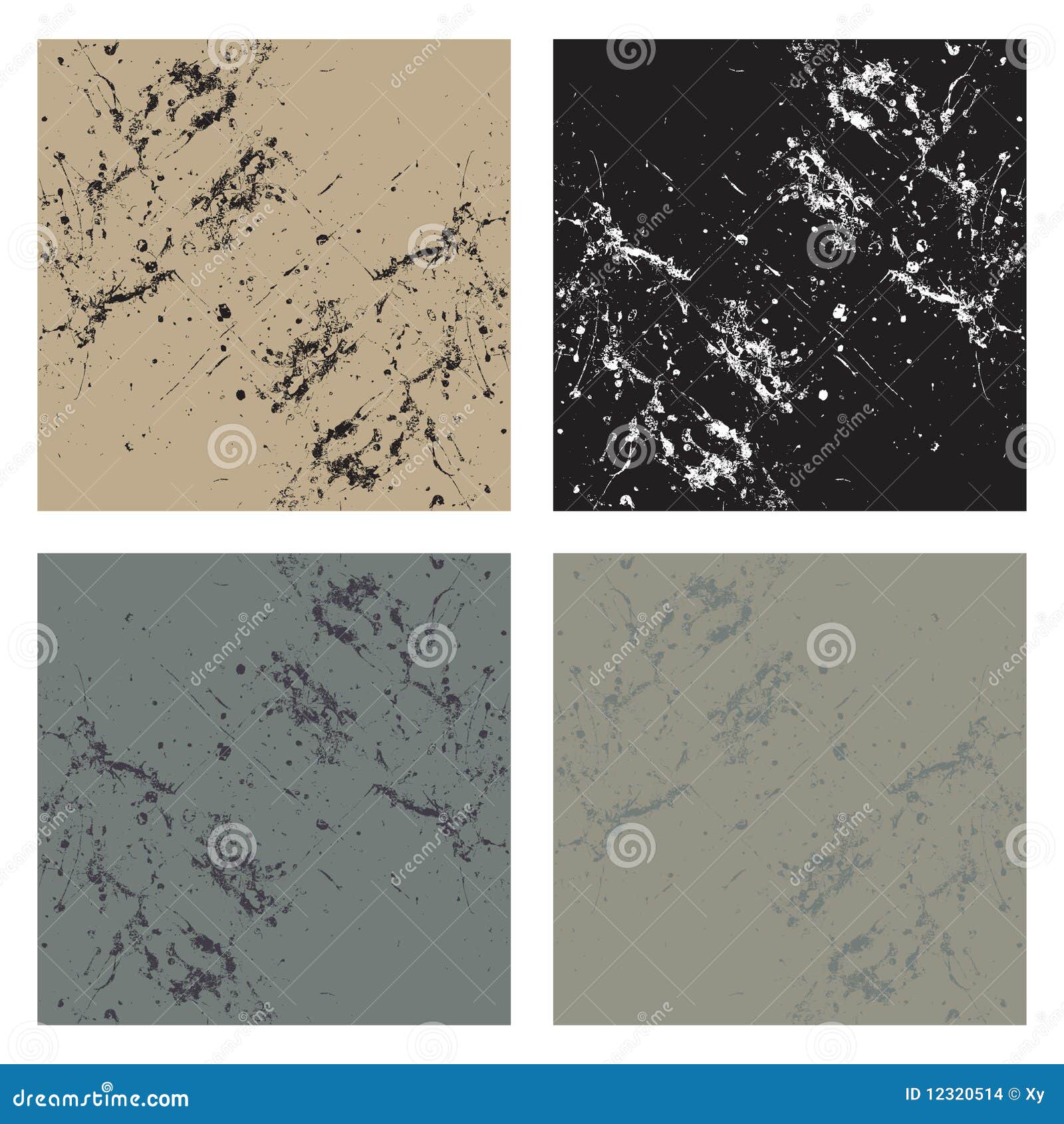 Four abstract backgrounds stock vector. Illustration of vector - 12320514