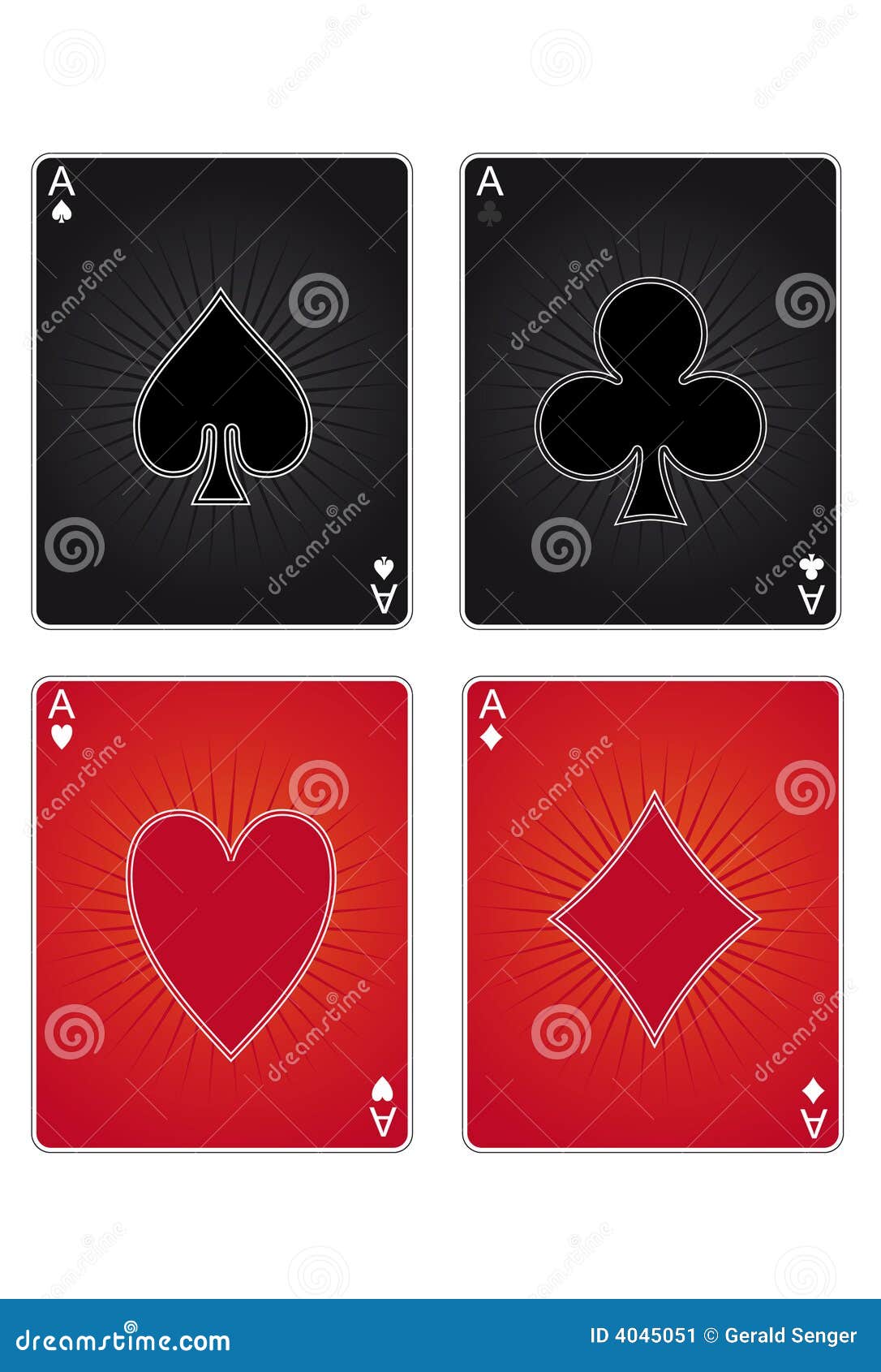 Four Aces Stock Photography | CartoonDealer.com #447266