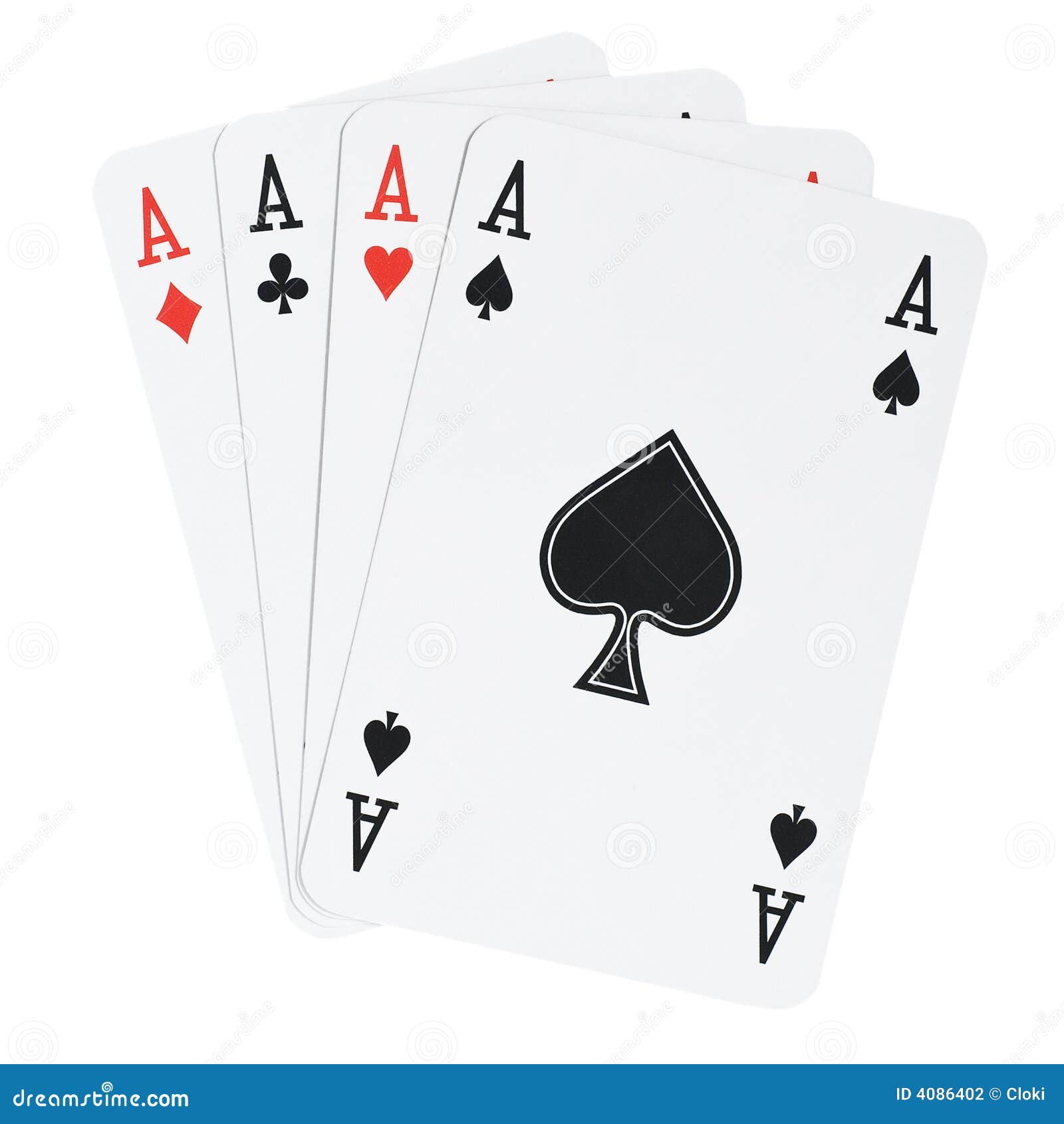 Four Aces stock photo. Image of risk, cards2ace, hearts - 4086402