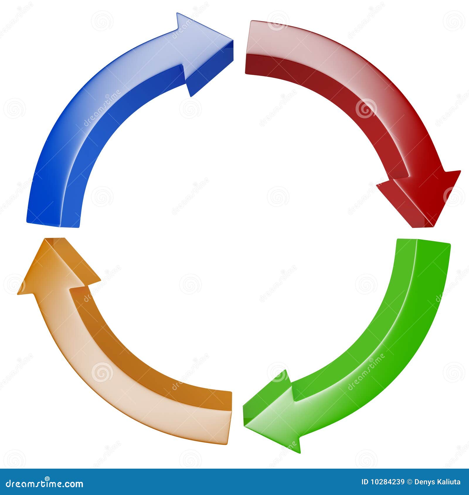 Four_arrows_top stock illustration. Illustration of logicality - 10284239