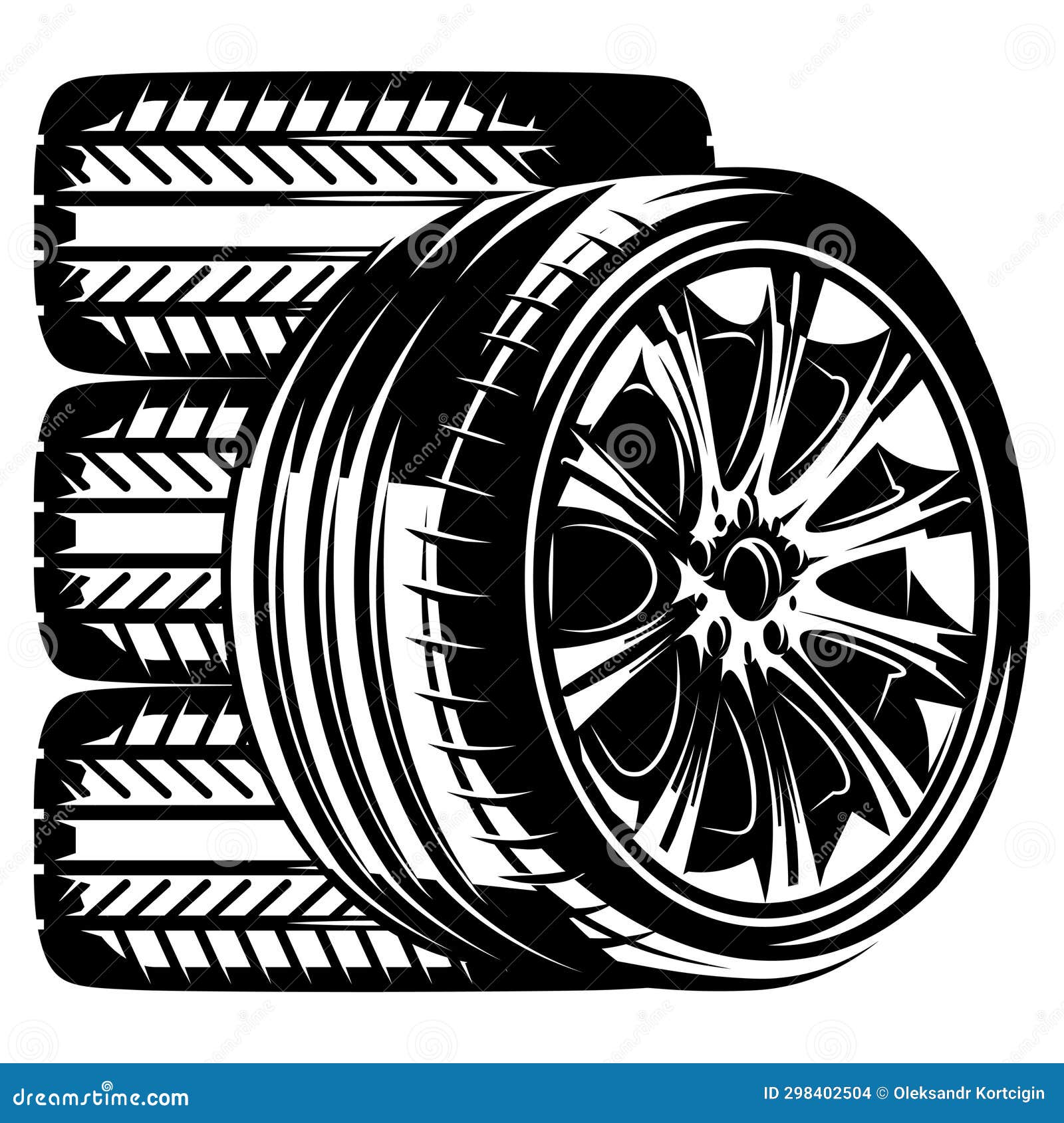 Automobile Rubber Tire Shop, Car Wheel, Racing Vector Logos And Labels ... Automobile Rubber Tire Shop, Car Wheel, Racing Vector Logos And Labels ...
