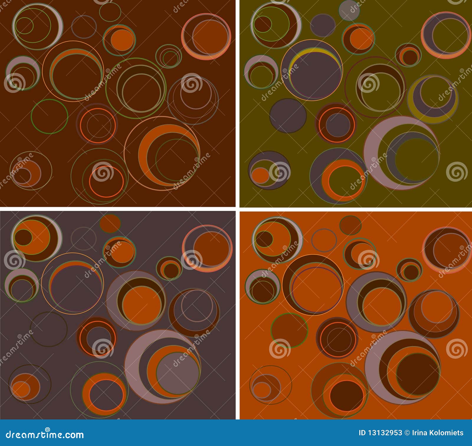 Four backgrounds stock illustration. Illustration of design - 13132953