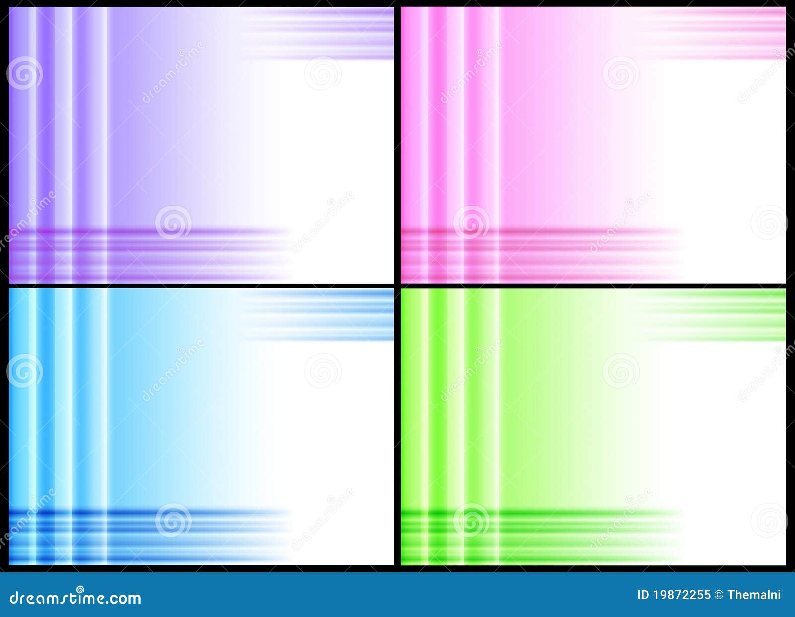 Four backgrounds stock illustration. Illustration of abstract - 19872255