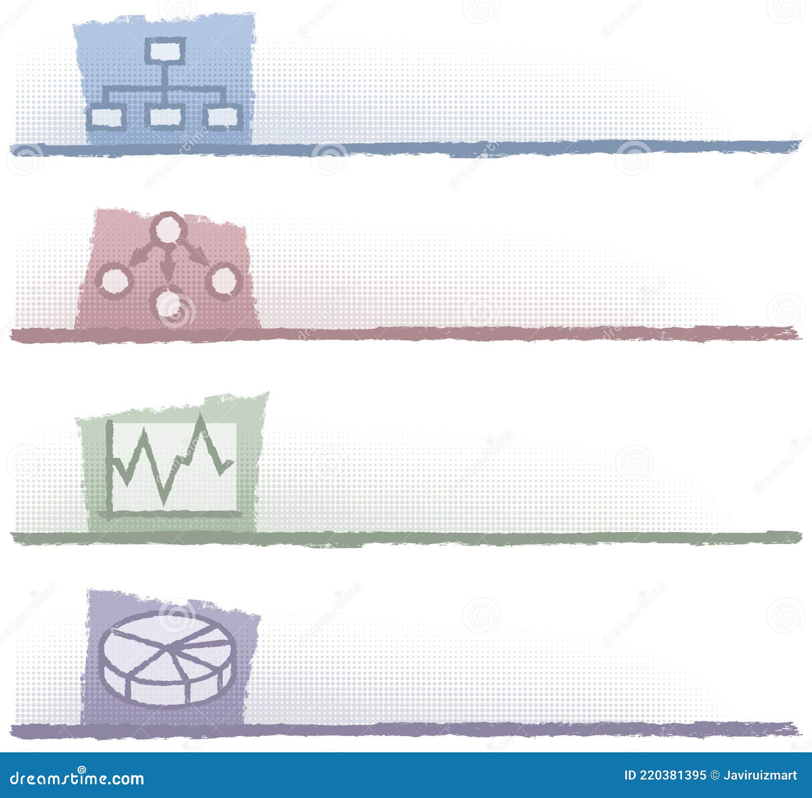 Organization Charts Cartoon Vector | CartoonDealer.com #26440353