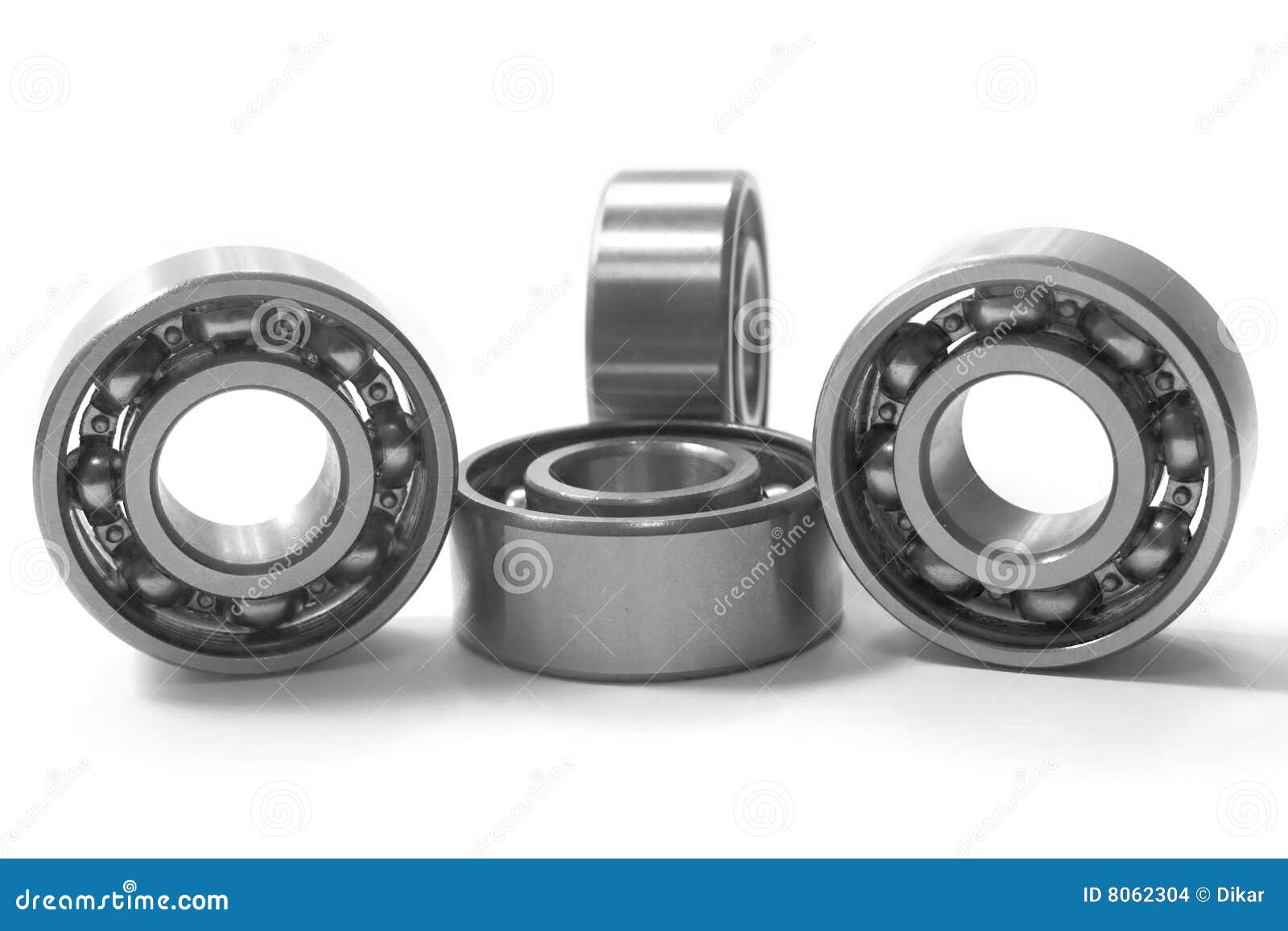 Four Bearings Picture. Image: 8062304