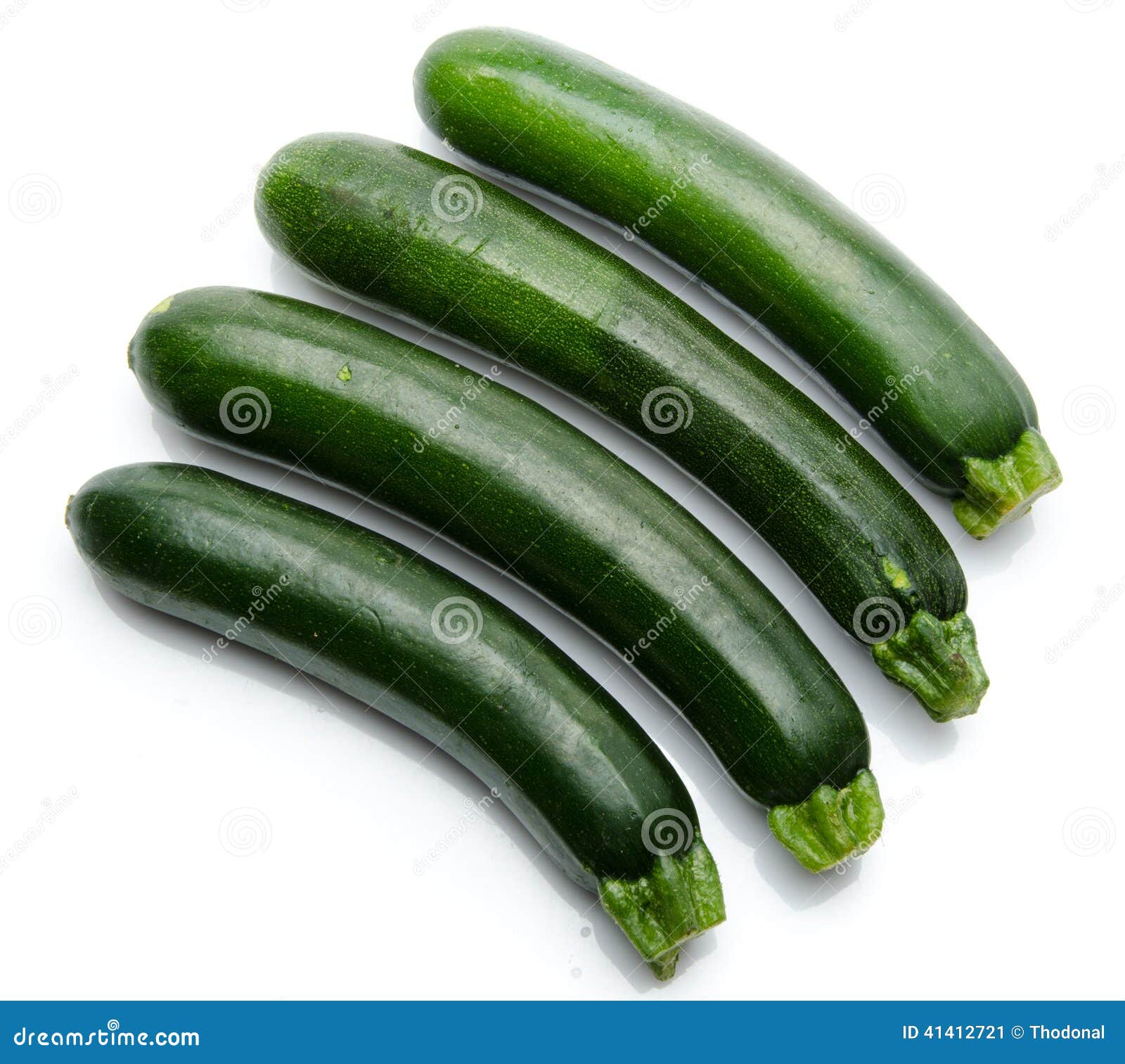 Four beautiful zucchini stock image. Image of gourd, zucchini - 41412721