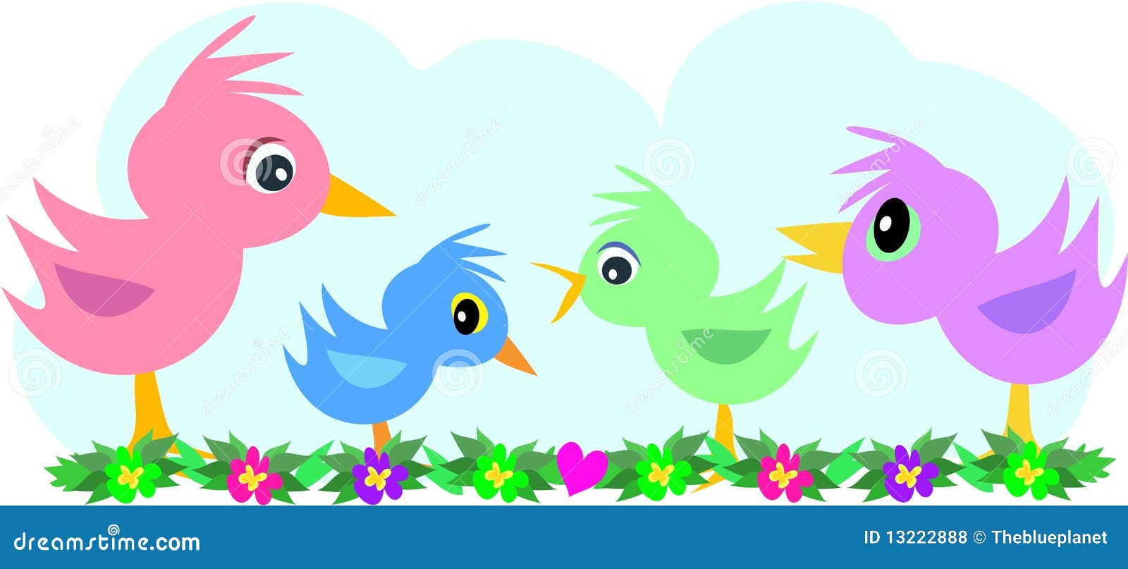 Four Birds Row Stock Illustrations – 13 Four Birds Row Stock ...