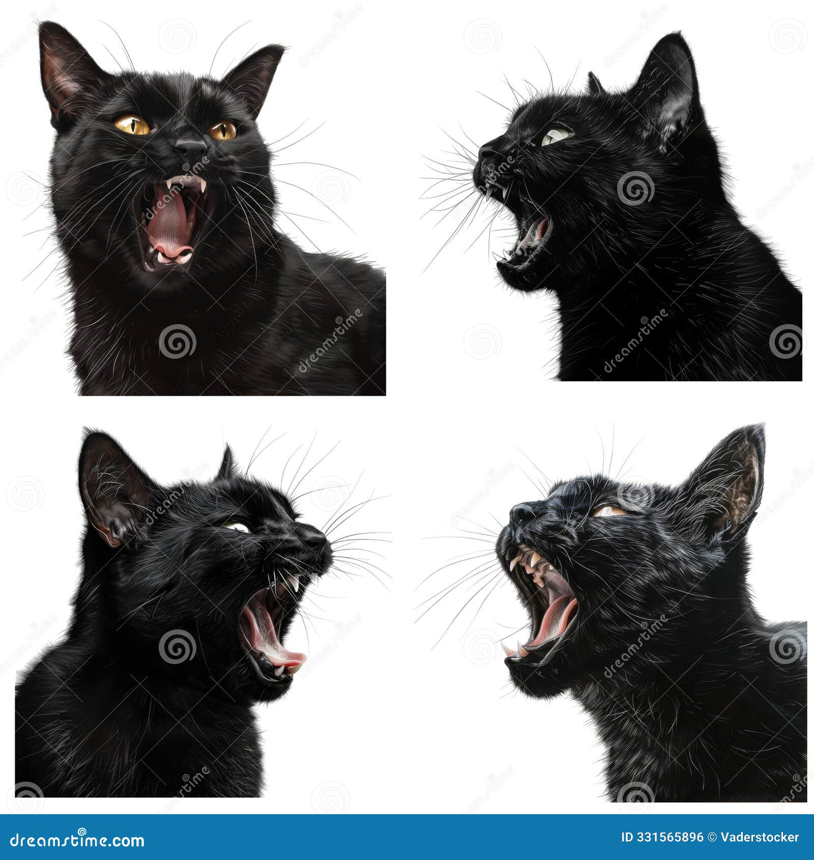 Cats Teeth Dental Formula Cartoon Vector | CartoonDealer.com #65018345