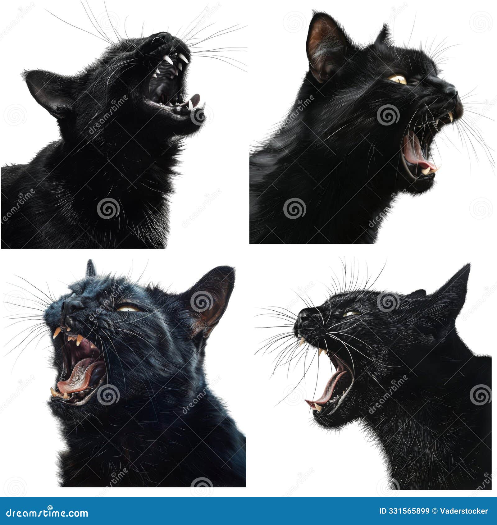 Cats Teeth Dental Formula Cartoon Vector | CartoonDealer.com #65018345