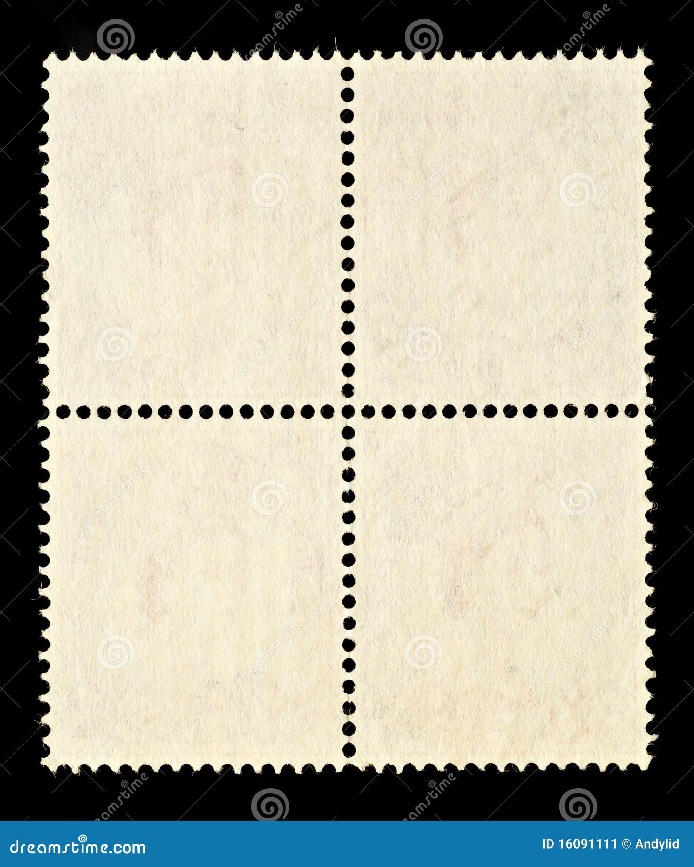 Four Blank Postage Stamps stock image. Image of mail - 16091111