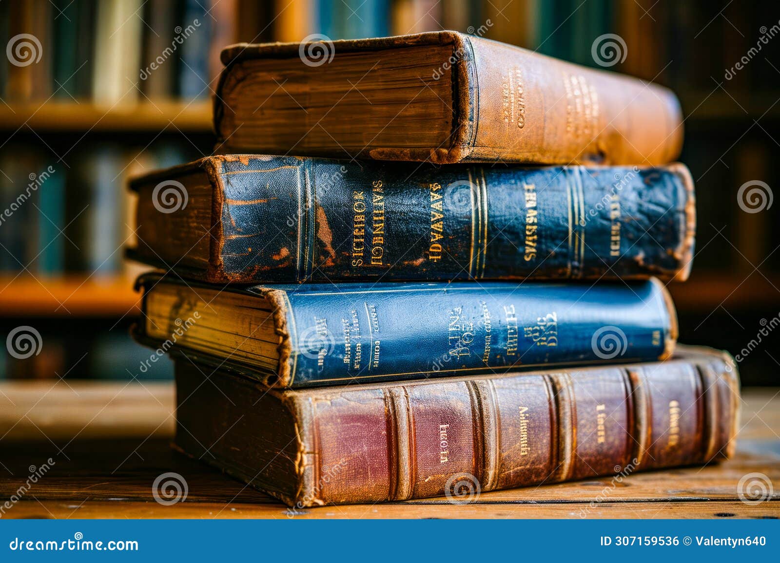 Four Books Stacked on Top of Each Other with Their Spines Visible ...