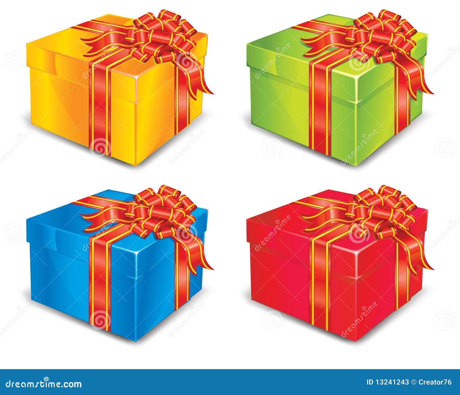 Four boxes stock vector. Illustration of drawing, hide - 13241243